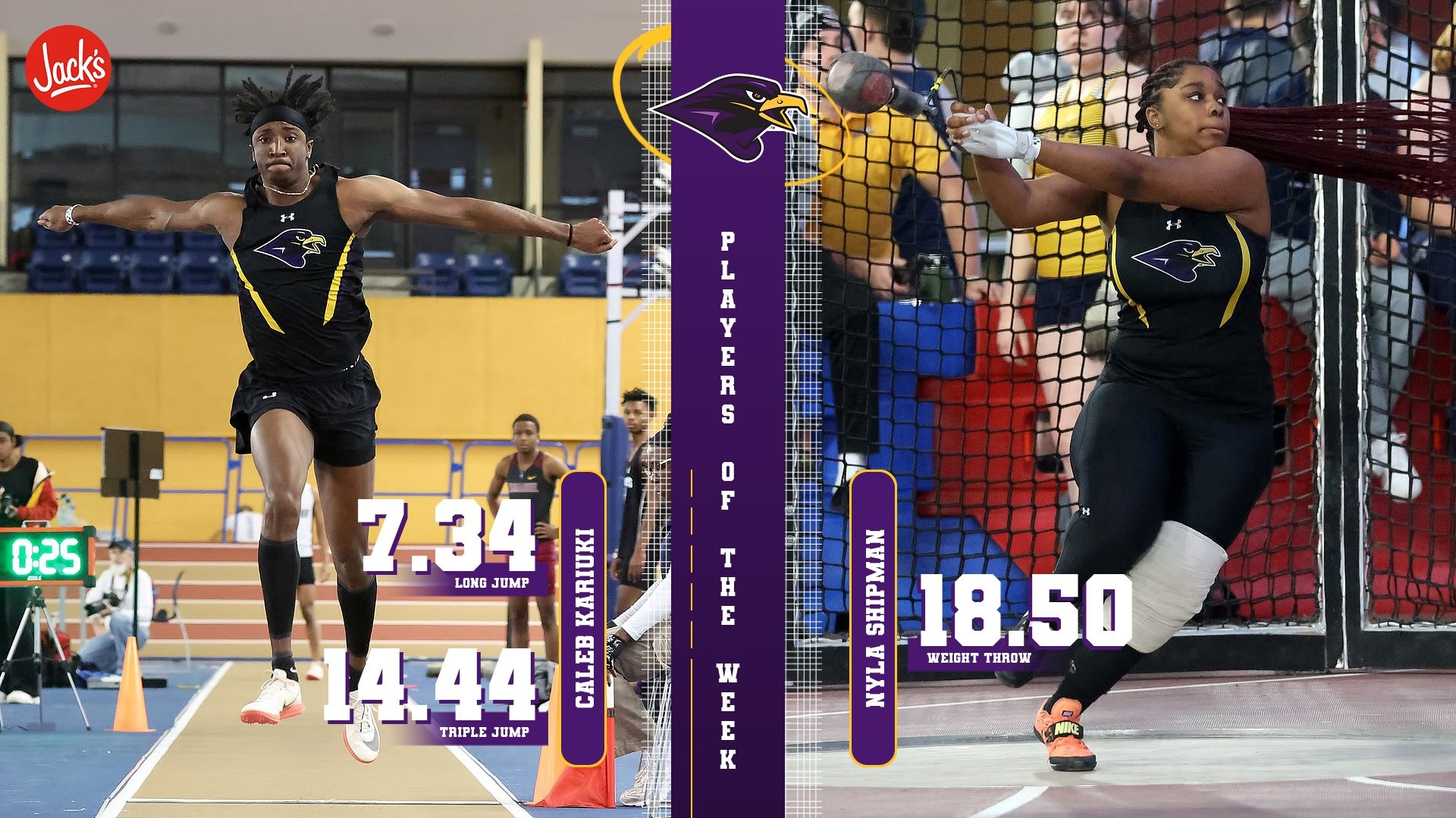 Montevallo Players of the Week Presented by Jacks: Feb. 19 - University ...