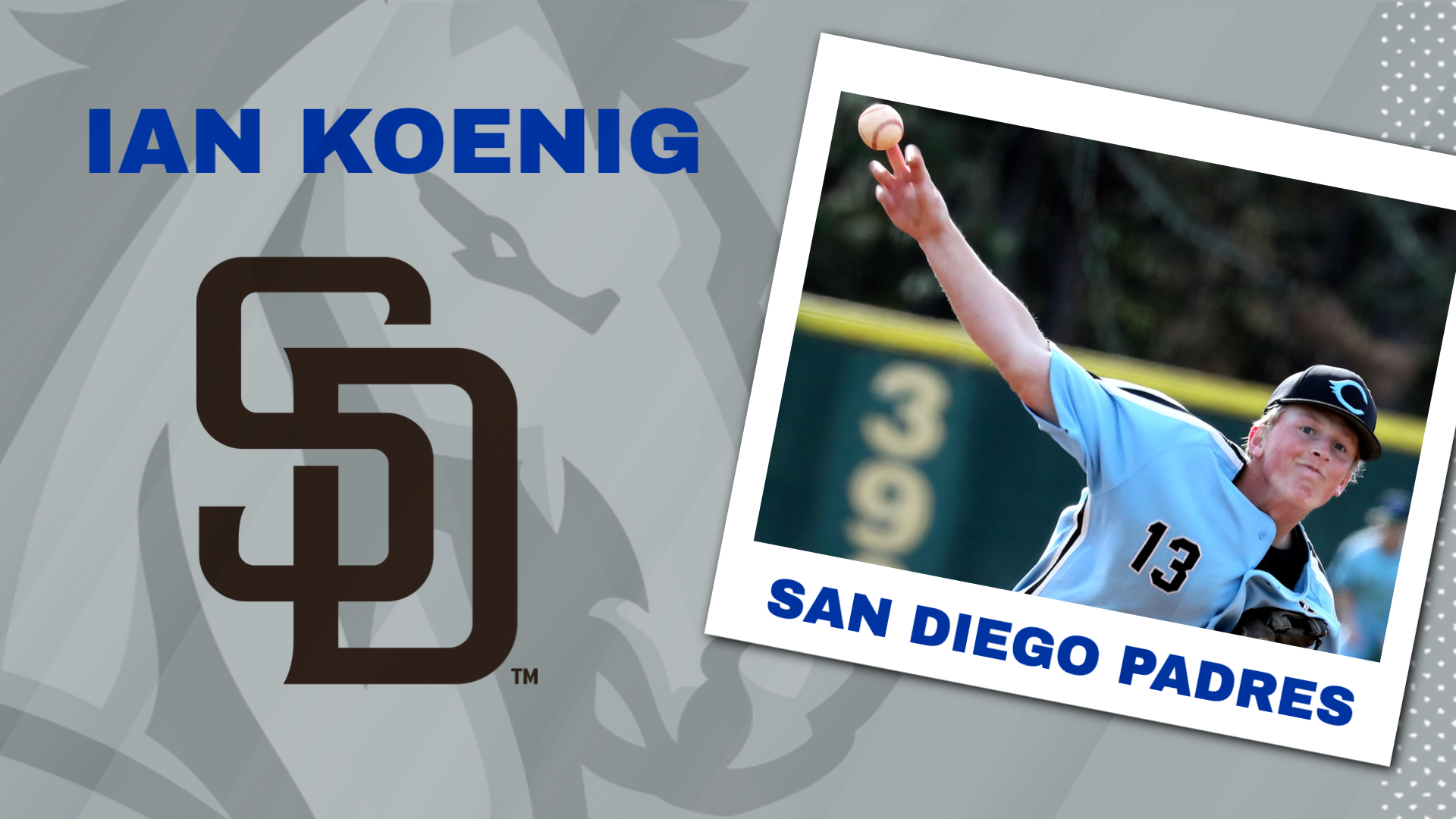 MVC Alum Ian Koenig signs with the San Diego Padres - Monte Vista ...