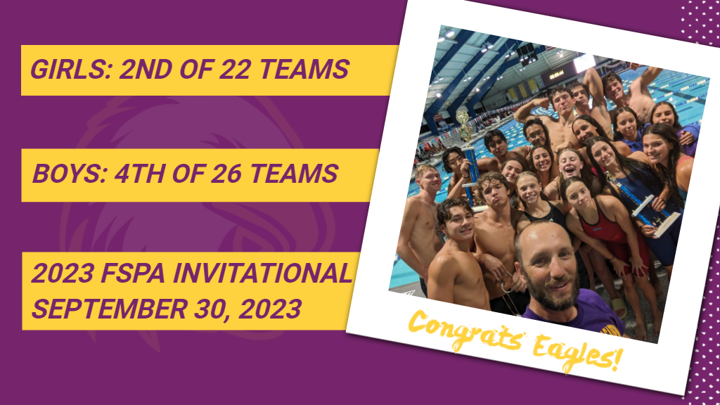 Boys' and Girls' Swim Teams Claim First Place at FHSAA Districts ...