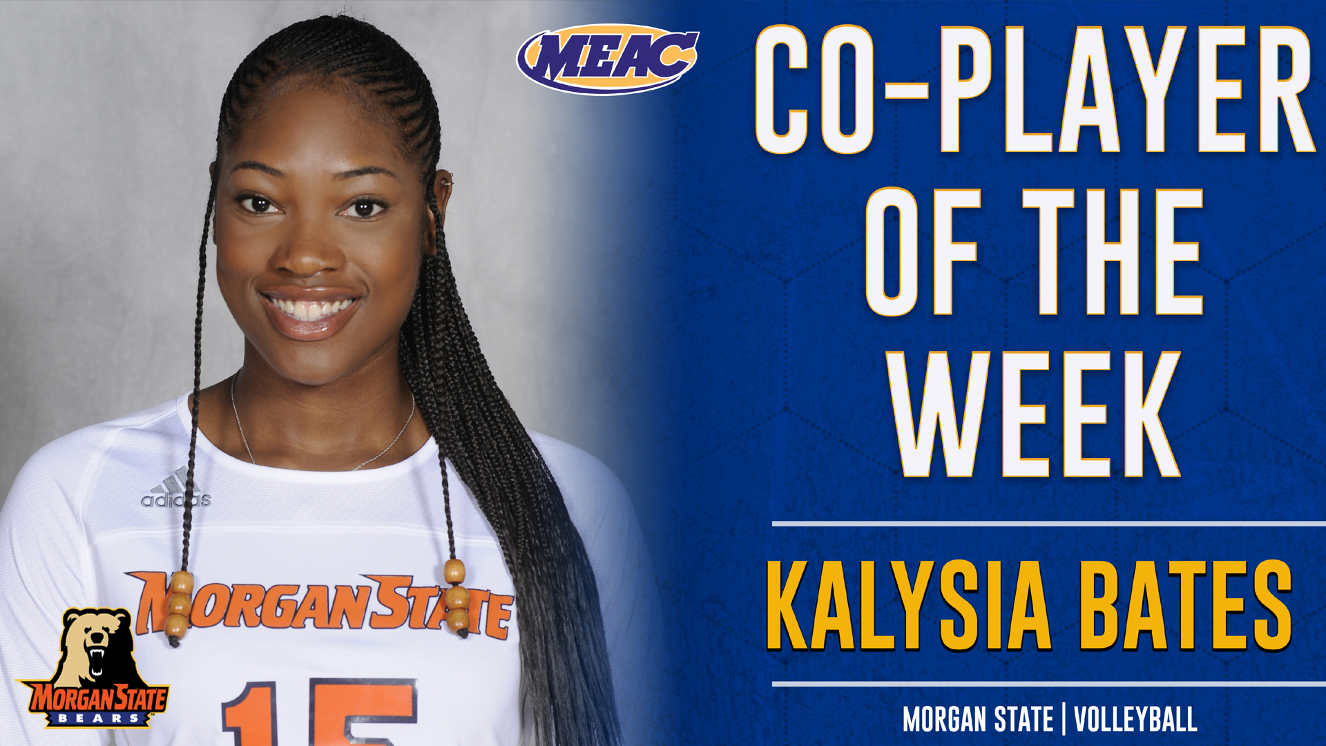 Kalysia Bates - Volleyball - Morgan State University Athletics