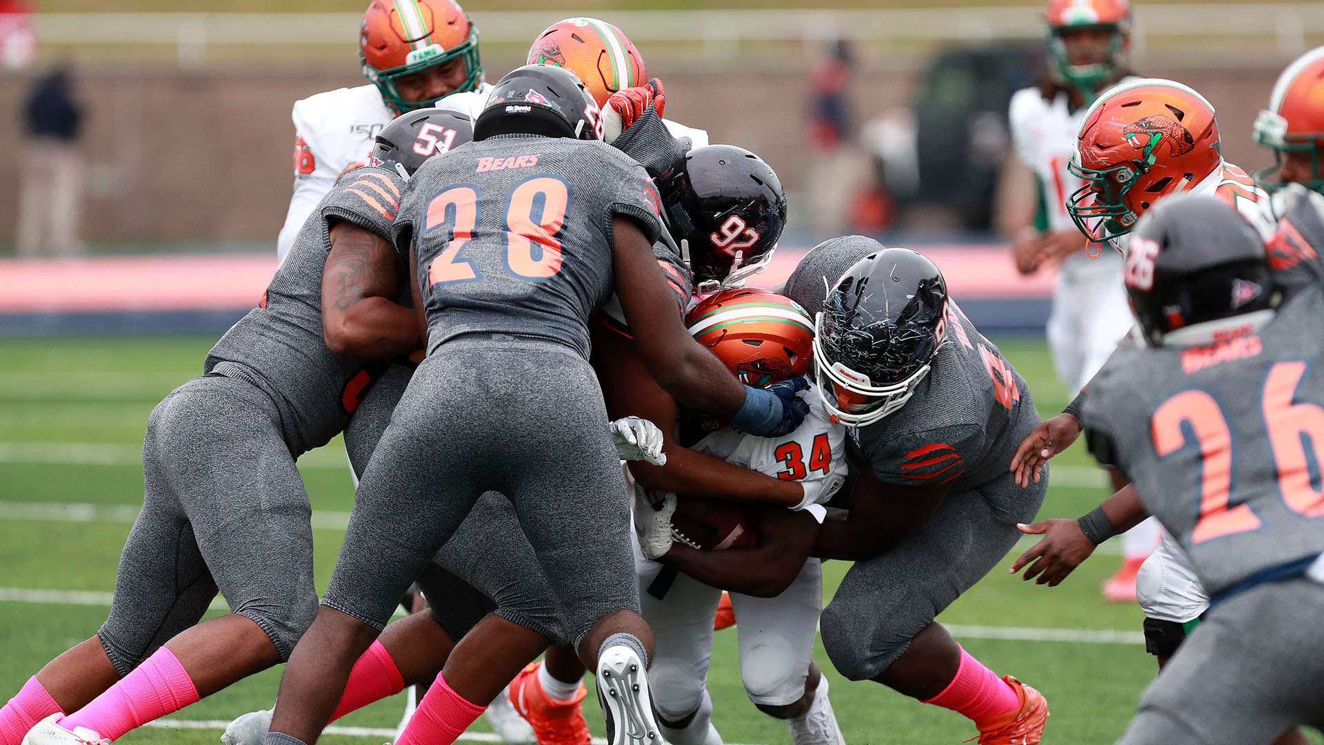 Rattlers Stop Morgan State, 24-12 - Morgan State University Athletics