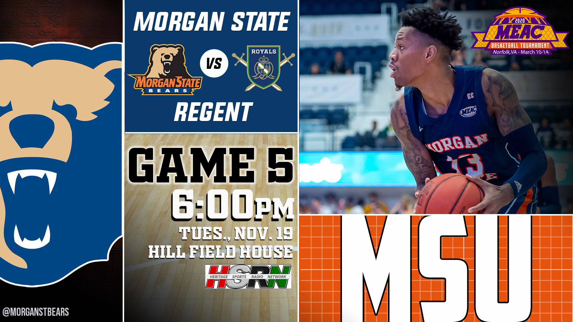 MBB Game Notes: Regent - Morgan State University Athletics