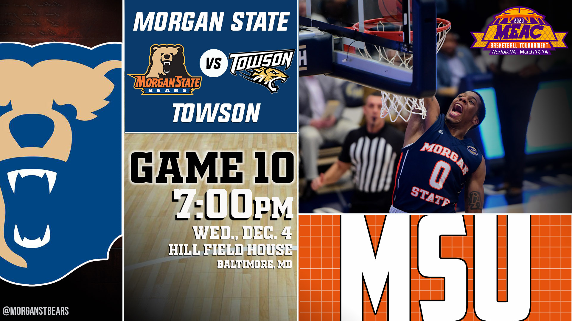 MBB Game Notes: Towson - Morgan State University Athletics