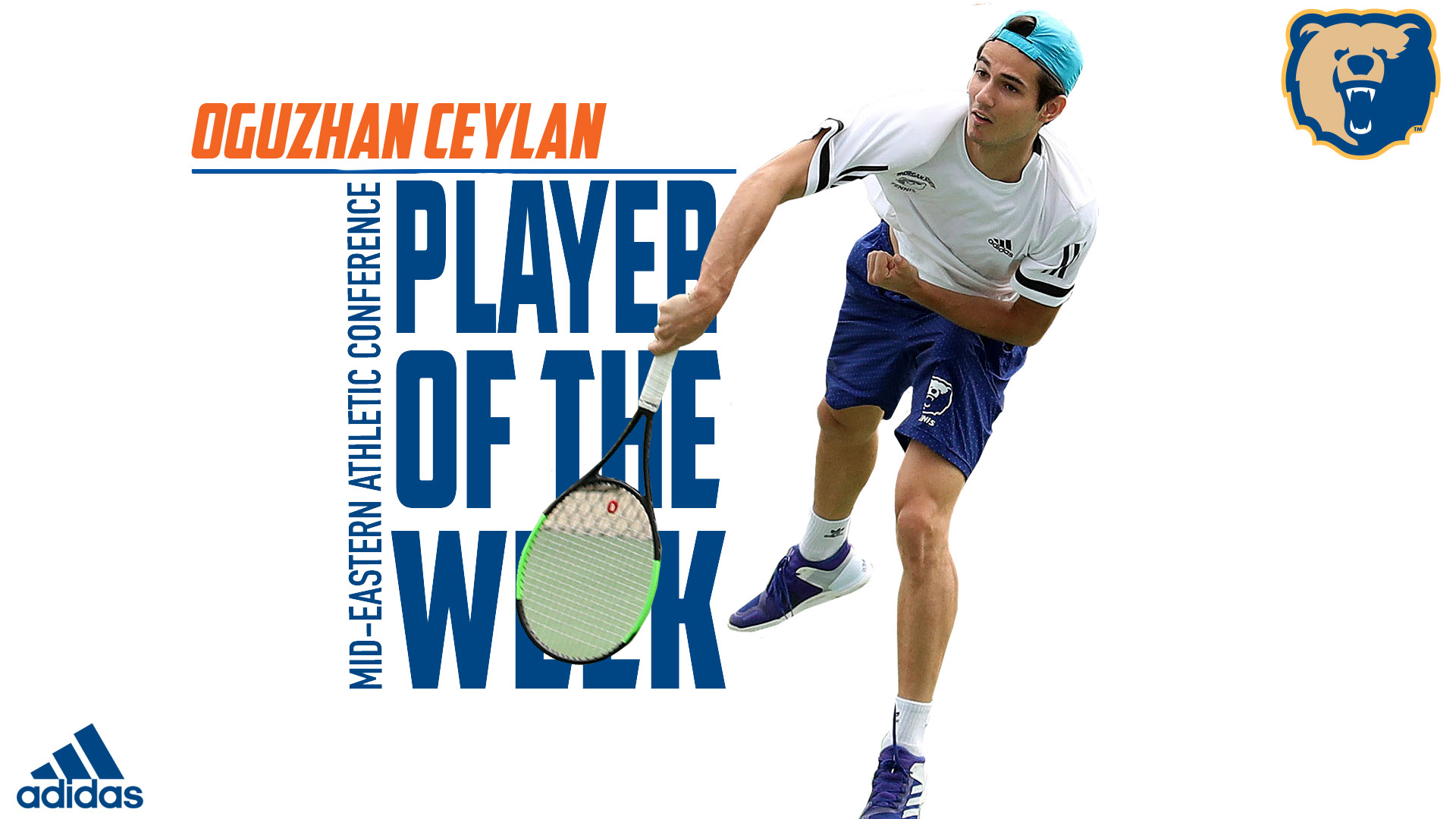 Oguzhan Ceylan Named MEAC Player of the Week for Second Time - Morgan State University Athletics