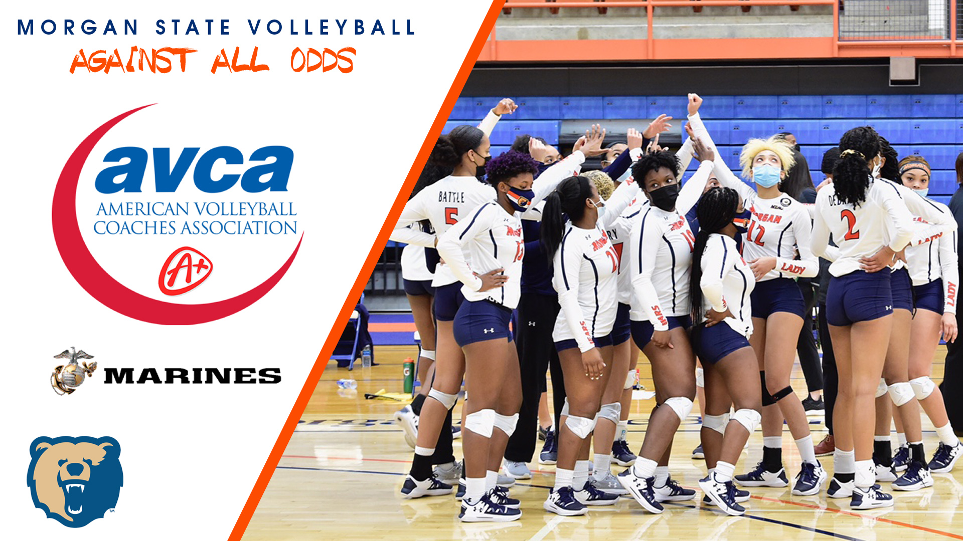Morgan State Volleyball Earns USMC/AVCA Team Academic Award - Morgan ...