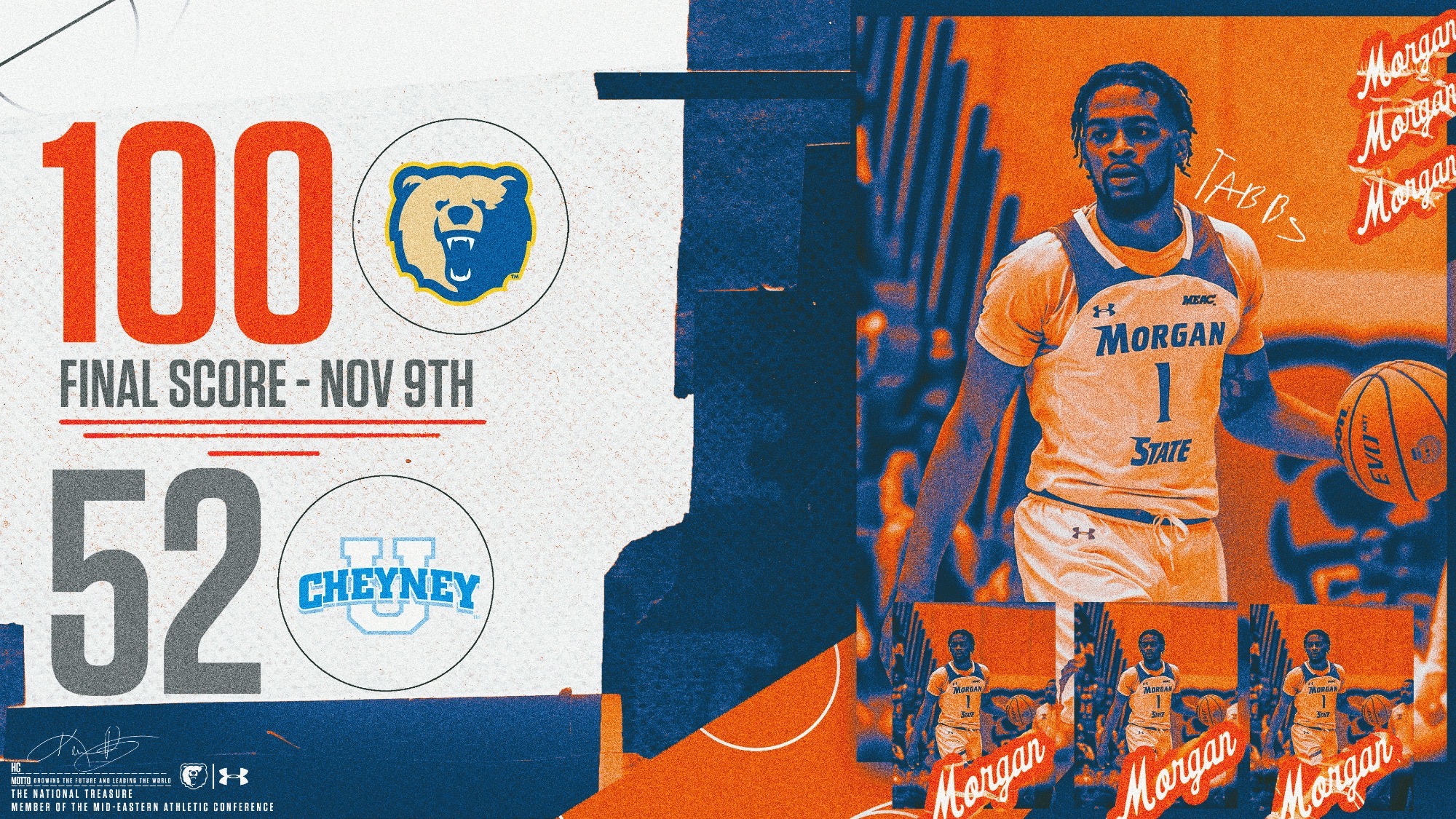 Second Half Surge Powers Bears Past Cheyney - Morgan State University ...