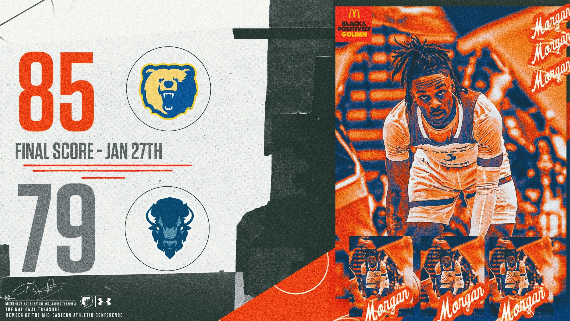 Thomas’ 24 Points Lead Bears to Win, 85-79 - Morgan State University ...