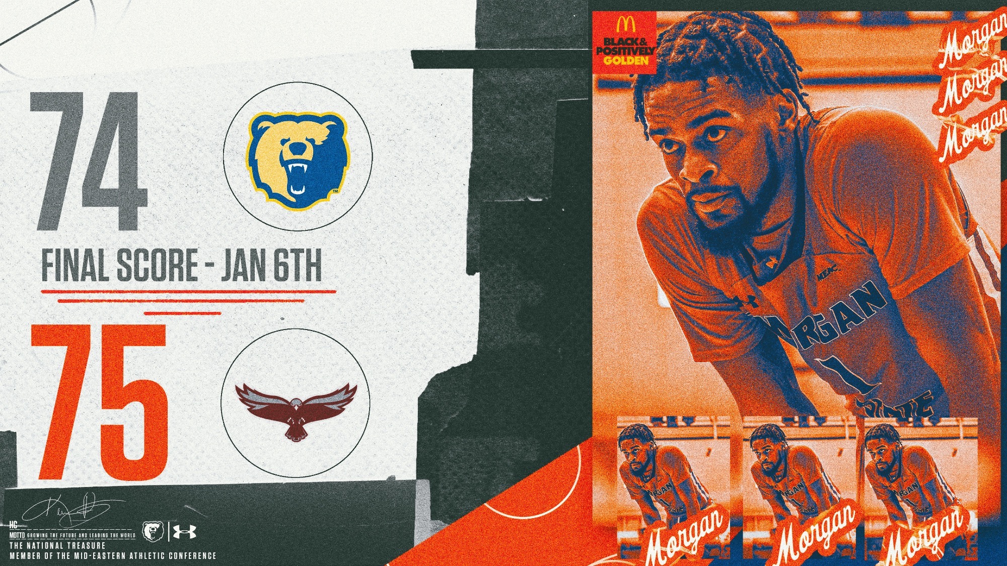 Bears Lose Late Lead, Fall at Maryland Eastern Shore 75-74 - Morgan ...