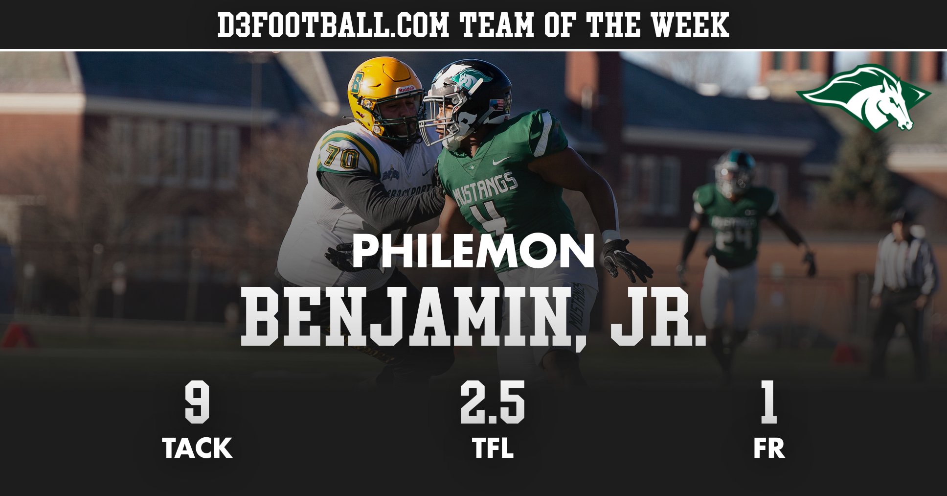 Philemon Benjamin Jr. - 2022 - Football - SUNY Morrisville