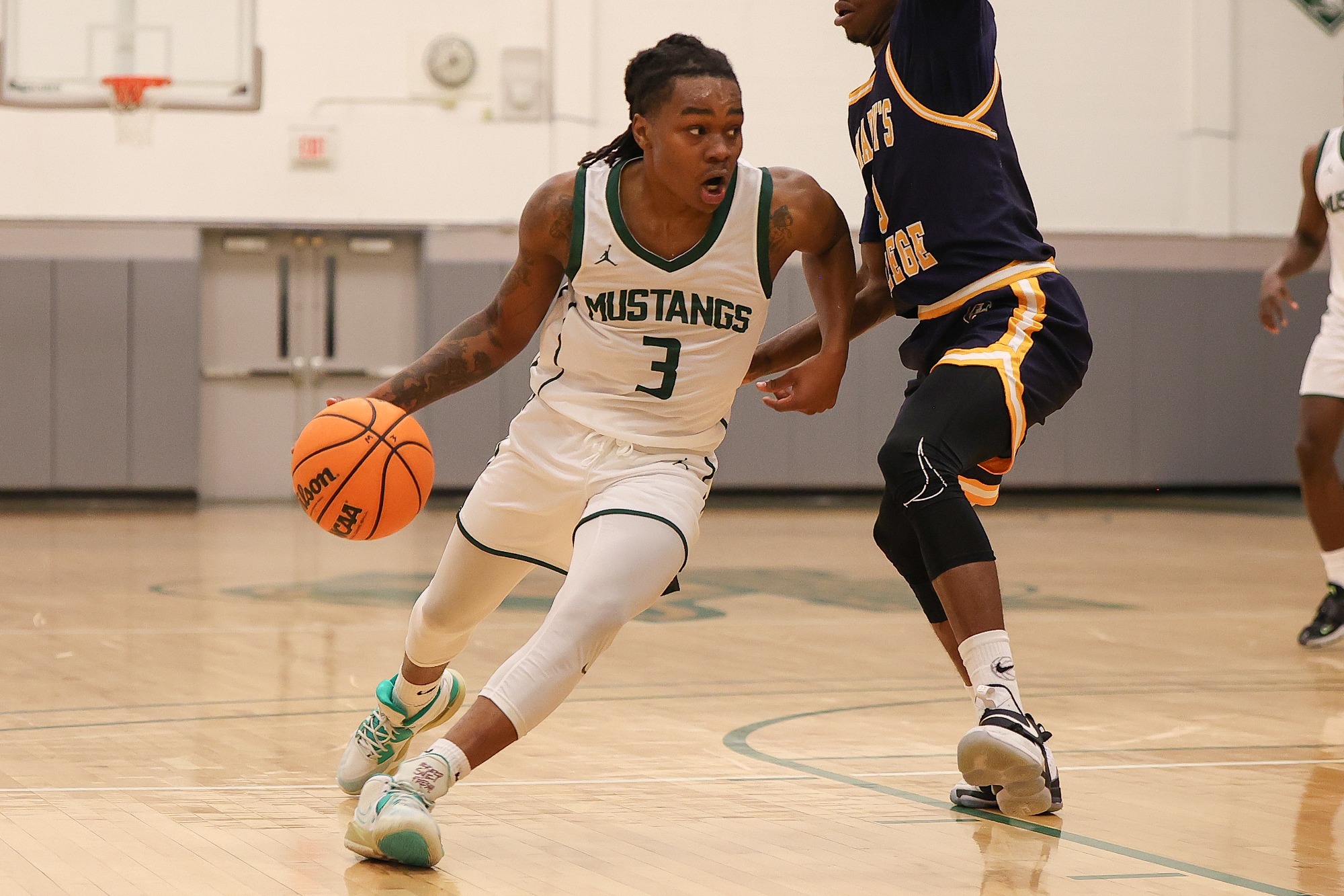 Strong Second Half Lifts Mustangs Over Pioneers - SUNY Morrisville