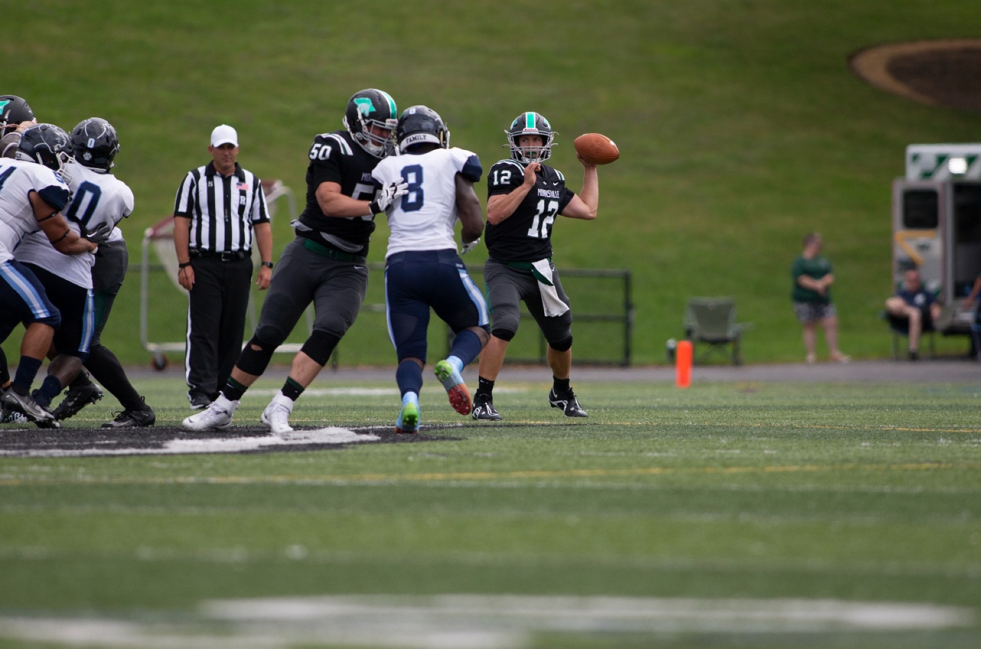 Defense limits Cougars, Morrisville football collects season opening ...