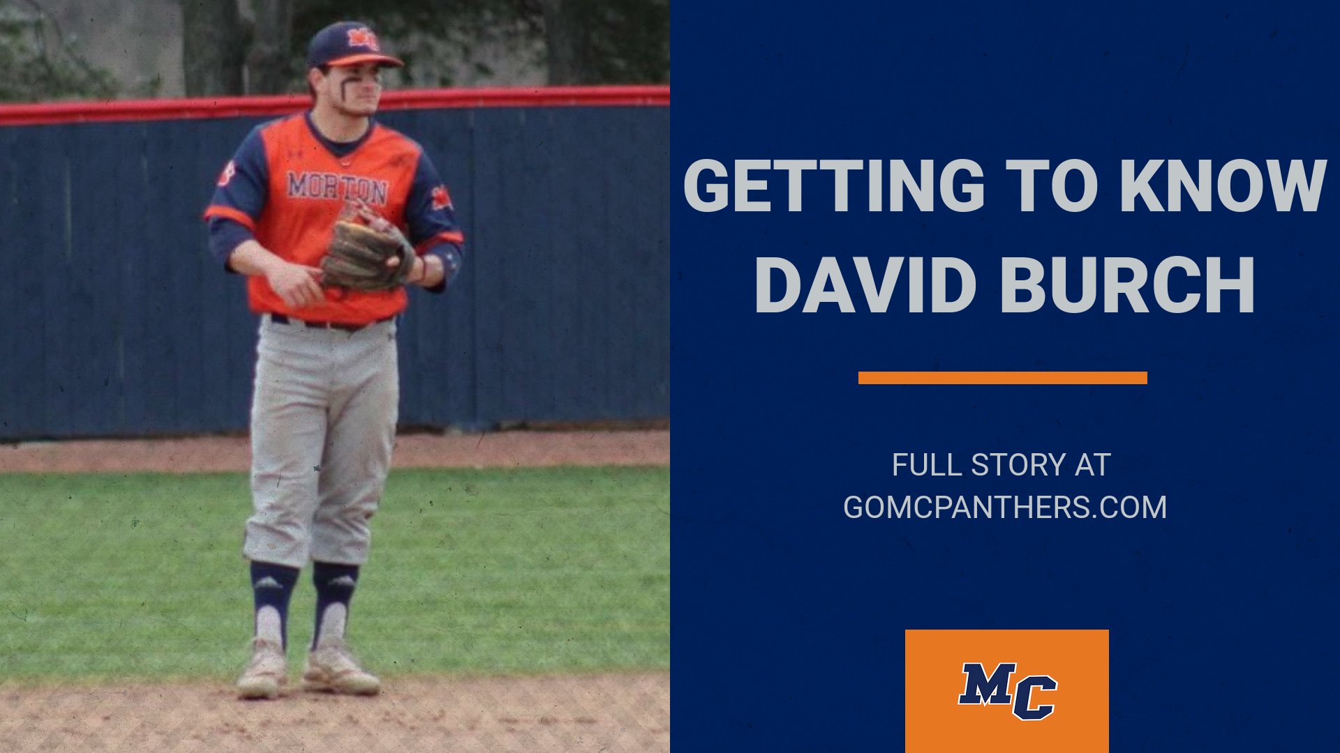 Getting to know...baseball star infielder David Burch - Morton College ...