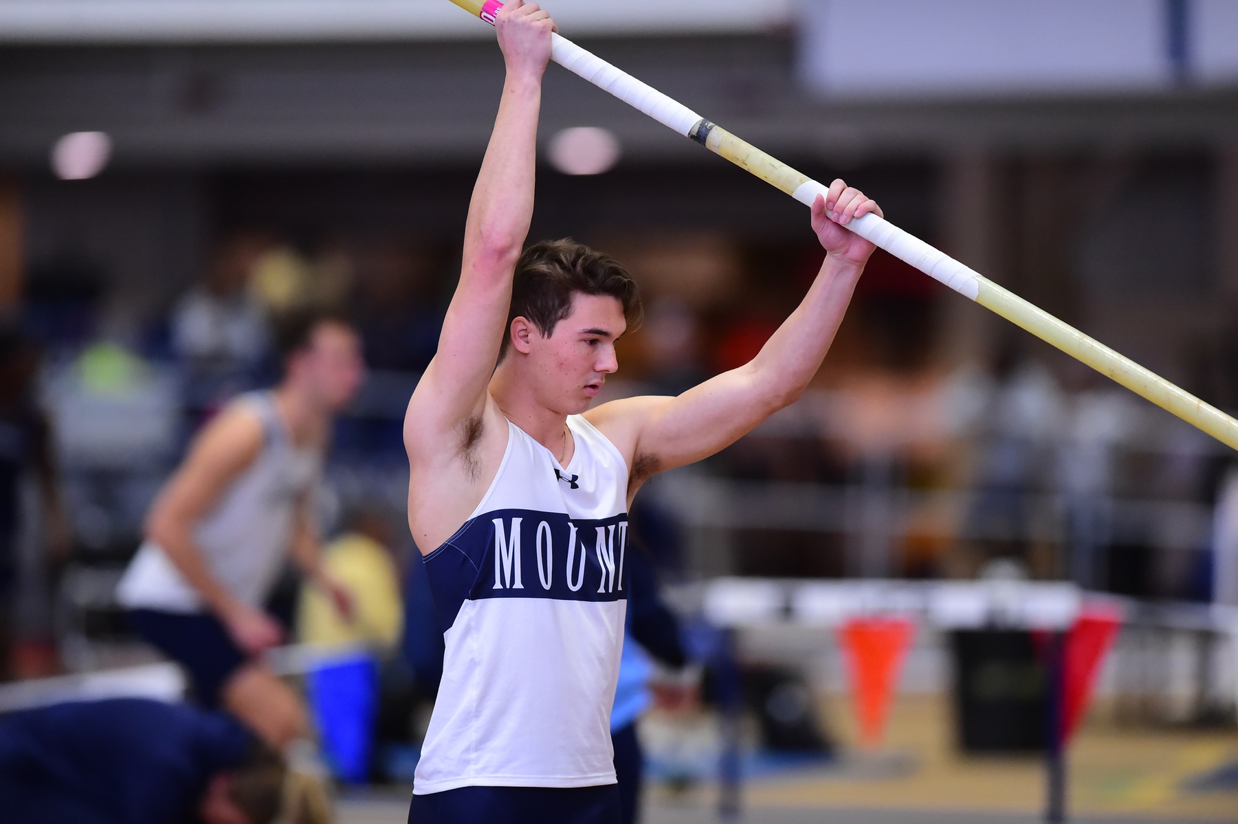 Carter Nave Breaks School Record in Pole Vault at ECAC-IC4A ...