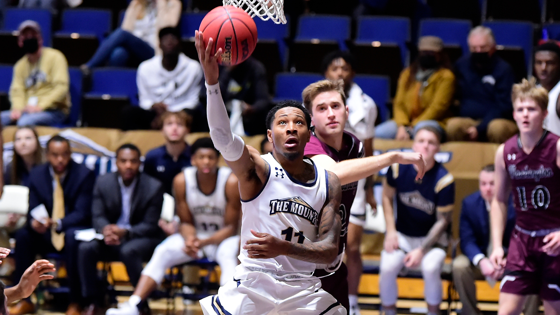 Elijah Elliott - 2021-22 - Men's Basketball - Mount St. Mary's University