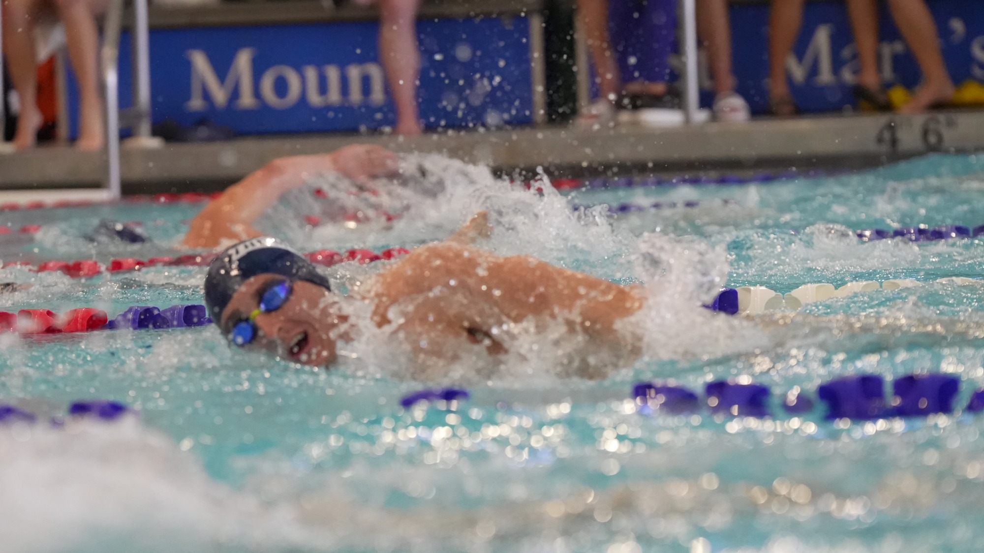 Mount Swimming & Diving Place Strong at F&M Invitational - Mount St ...