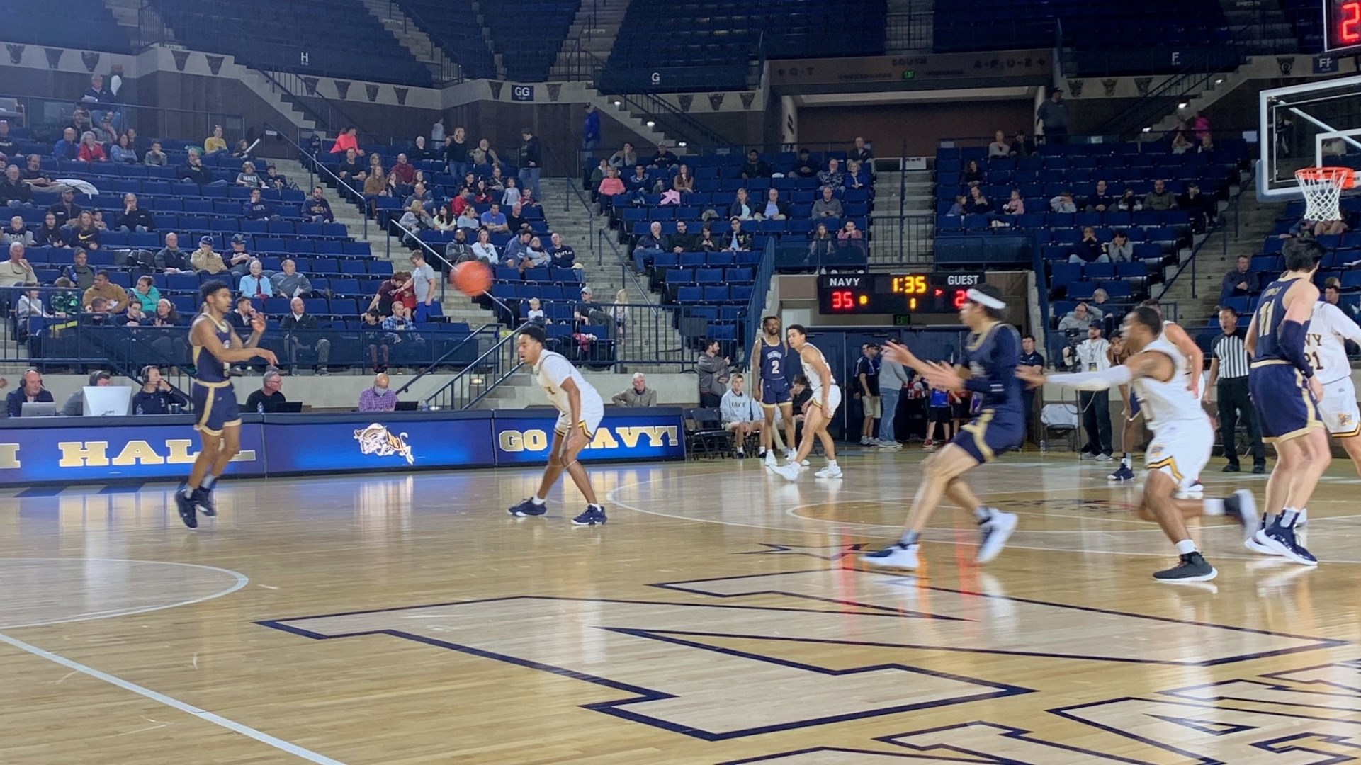 Mount St. Mary's Win Streak Snapped at Navy - Mount St. Mary's University