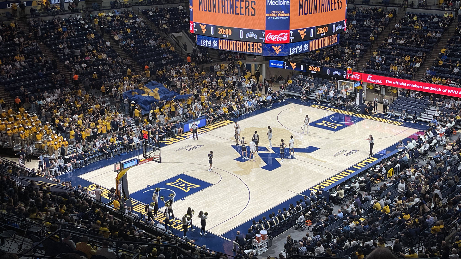 Mount St. Mary's Men's Basketball Falls to West Virginia in Hard Fought ...