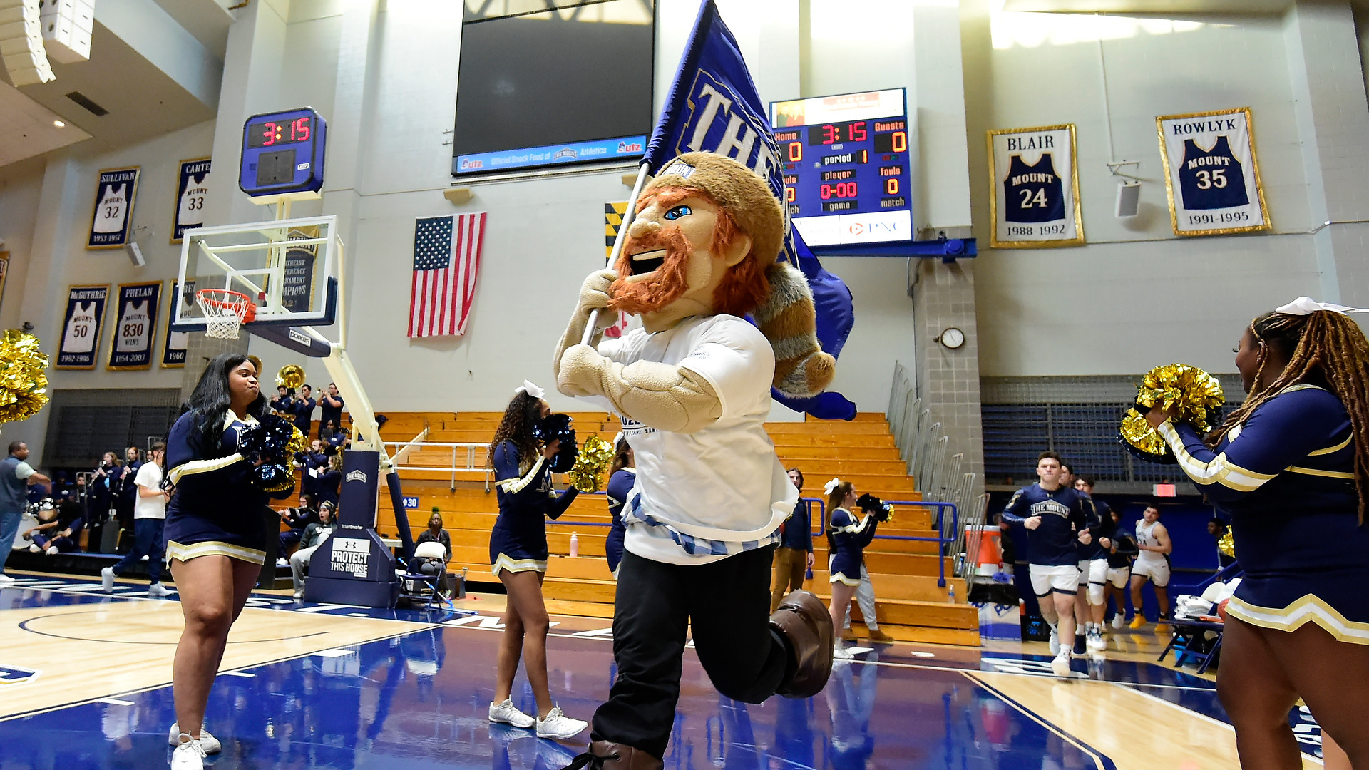 Mount Men's Basketball Set to Host American on Tuesday Night - Mount St ...