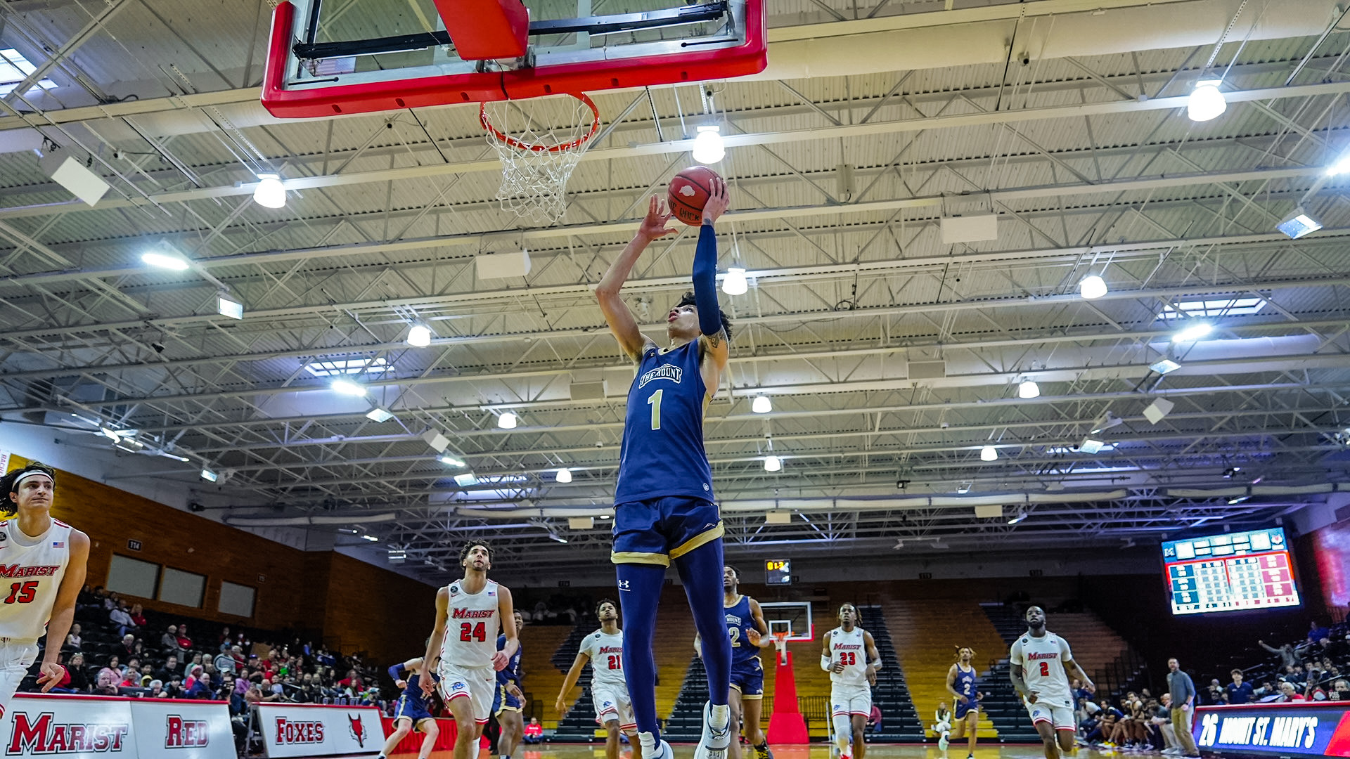 Dakota Leffew - 2023-24 - Men's Basketball - Mount St. Mary's University