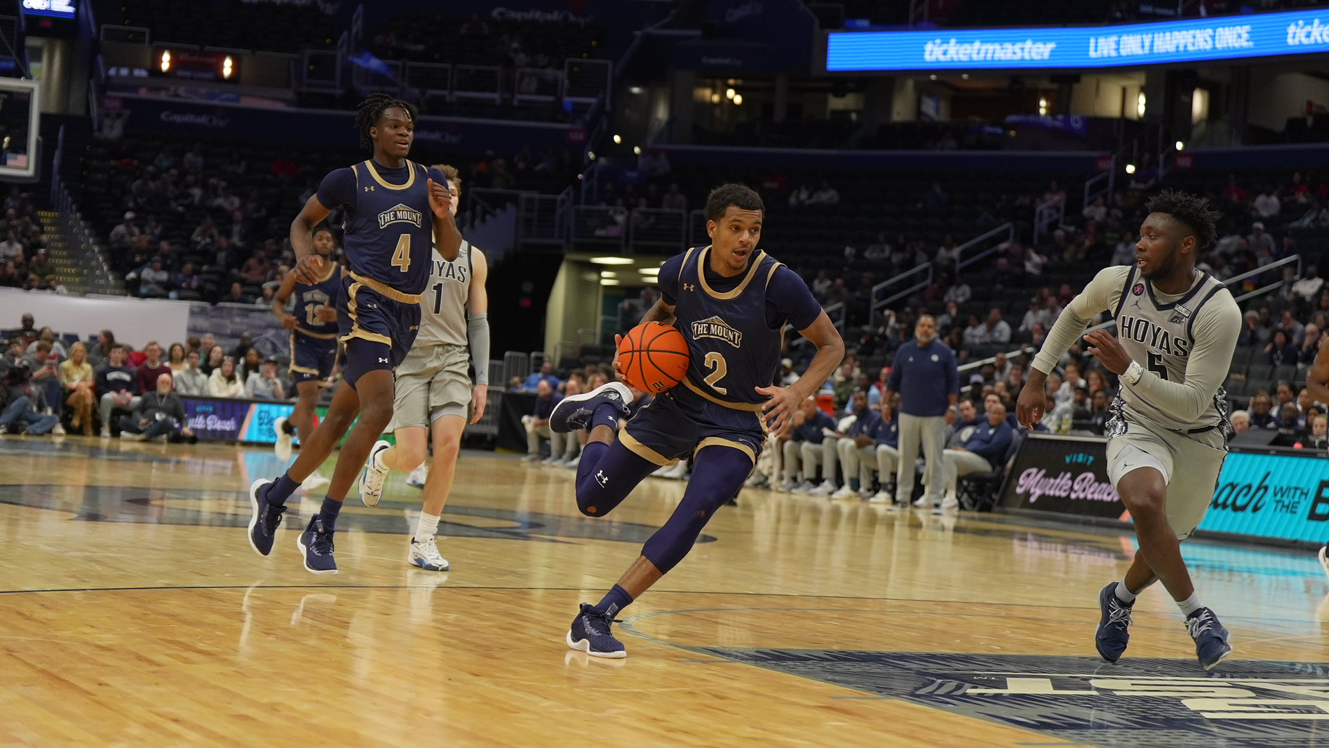 De'Shayne Montgomery - 2023-24 - Men's Basketball - Mount St. Mary's ...