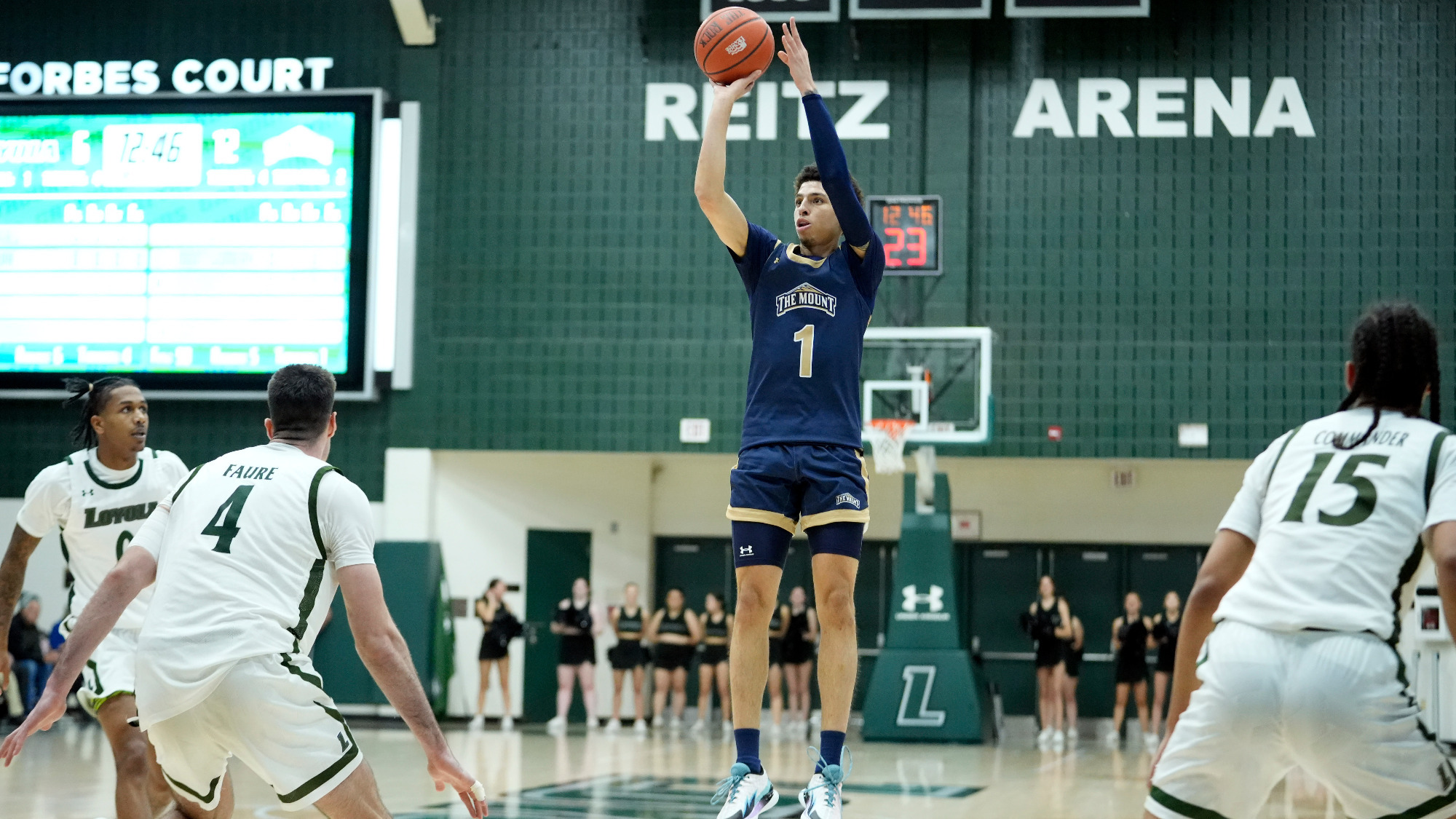 Dakota Leffew - 2023-24 - Men's Basketball - Mount St. Mary's University