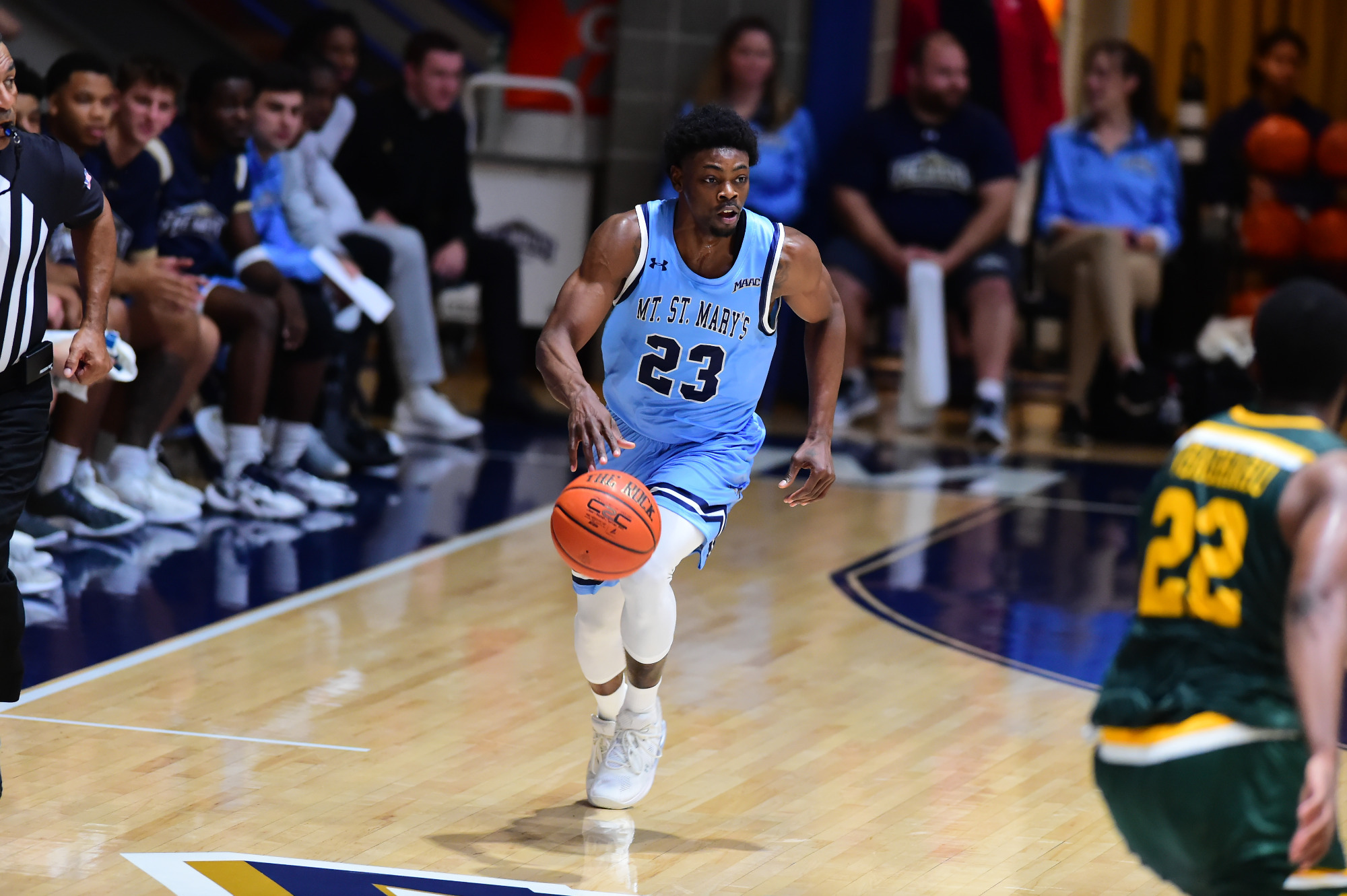 Joshua Reaves - 2023-24 - Men's Basketball - Mount St. Mary's University