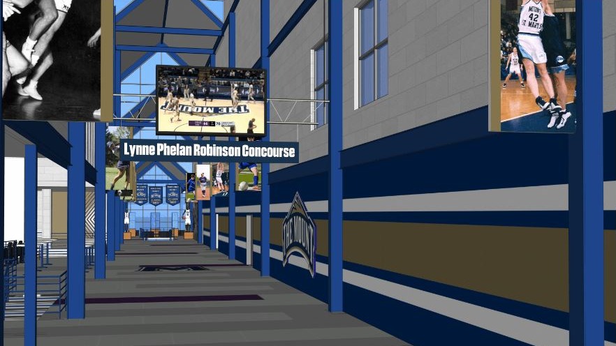 Mount to Dedicate Knott Arena Concourse Renovations to Lynne Phelan ...