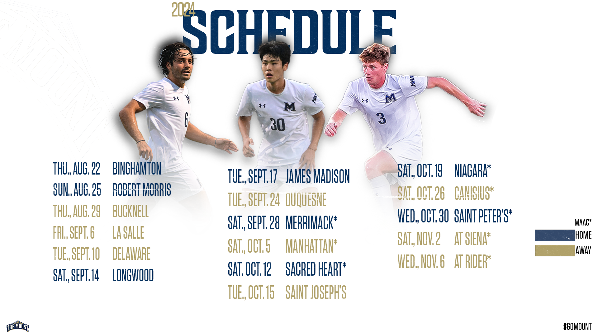 Men's Soccer Announces 2024 Spring Schedule - Mount St. Mary's University