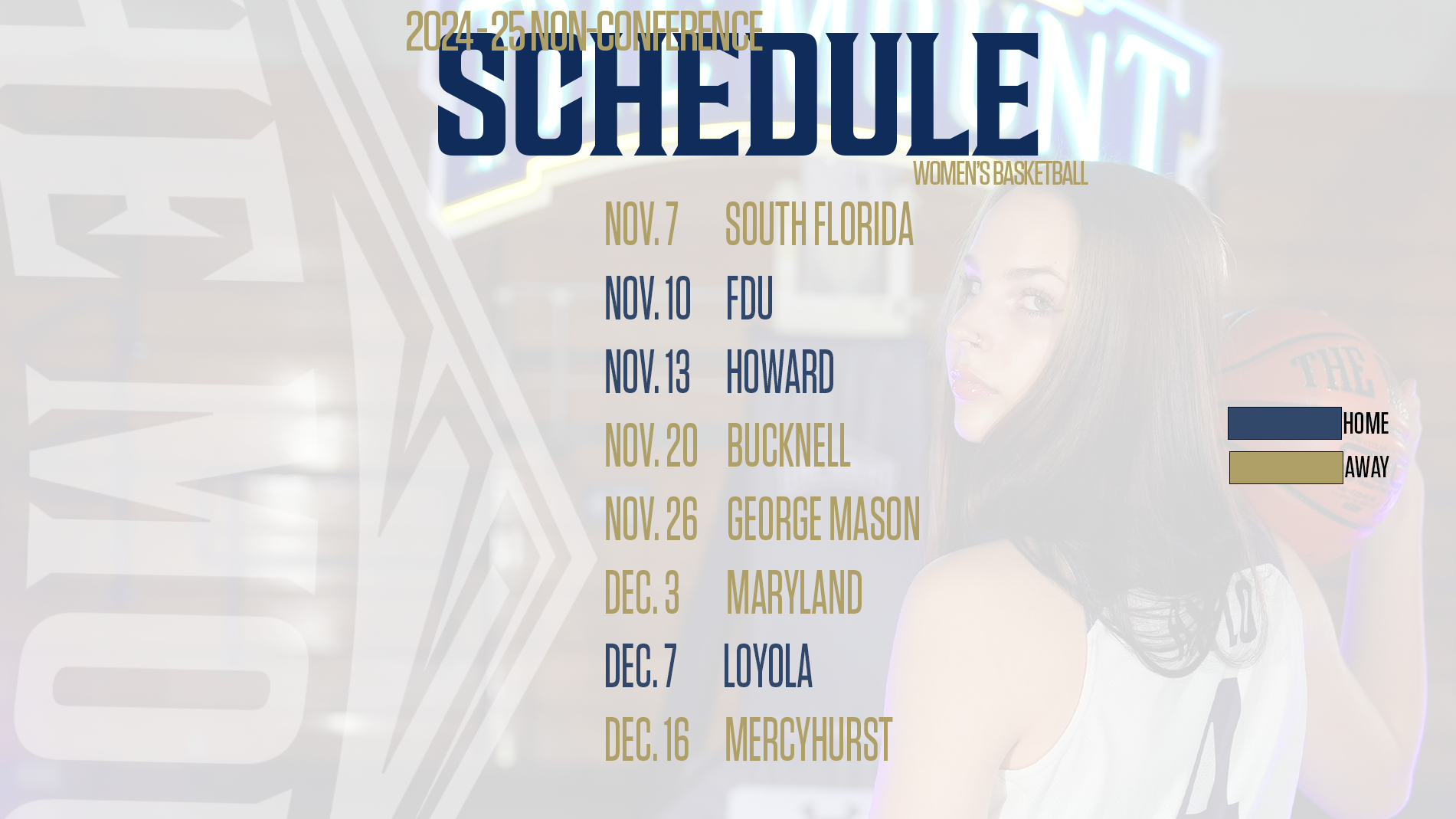 Women’s Basketball Releases 2024-25 MAAC Schedule - Mount St. Mary's ...