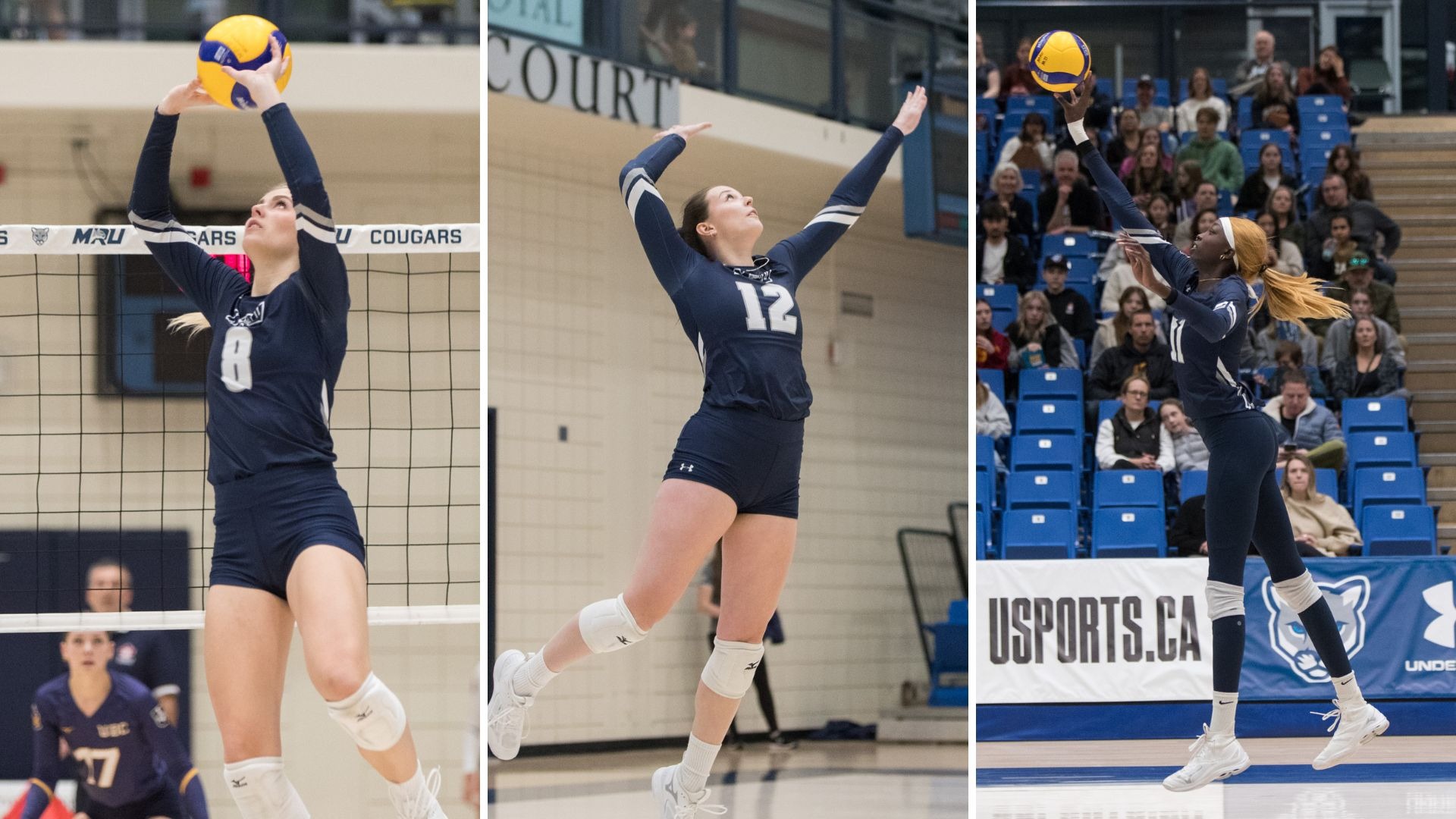 WVB: Three Cougars named to Canada West All-star Teams - Mount Royal ...