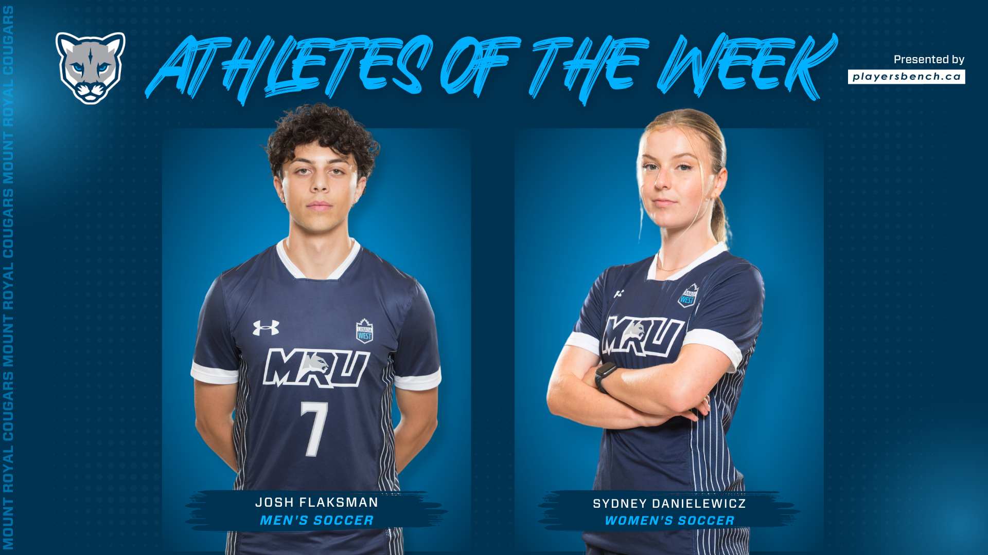 Players Bench Athletes of the Week: August 22 - 29 - Mount Royal ...