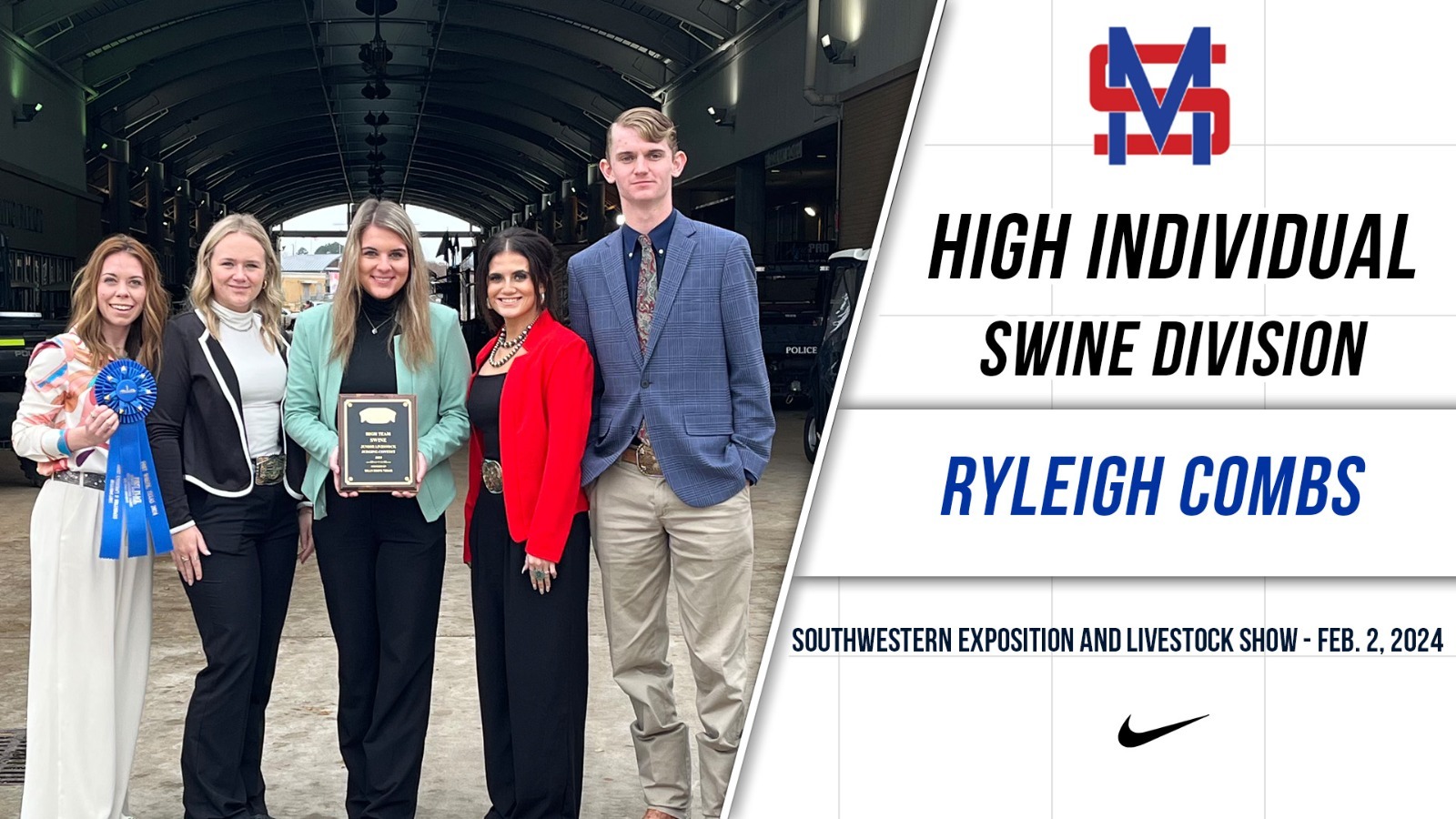 Ryleigh Combs - Livestock Judging - Murray State College Athletics