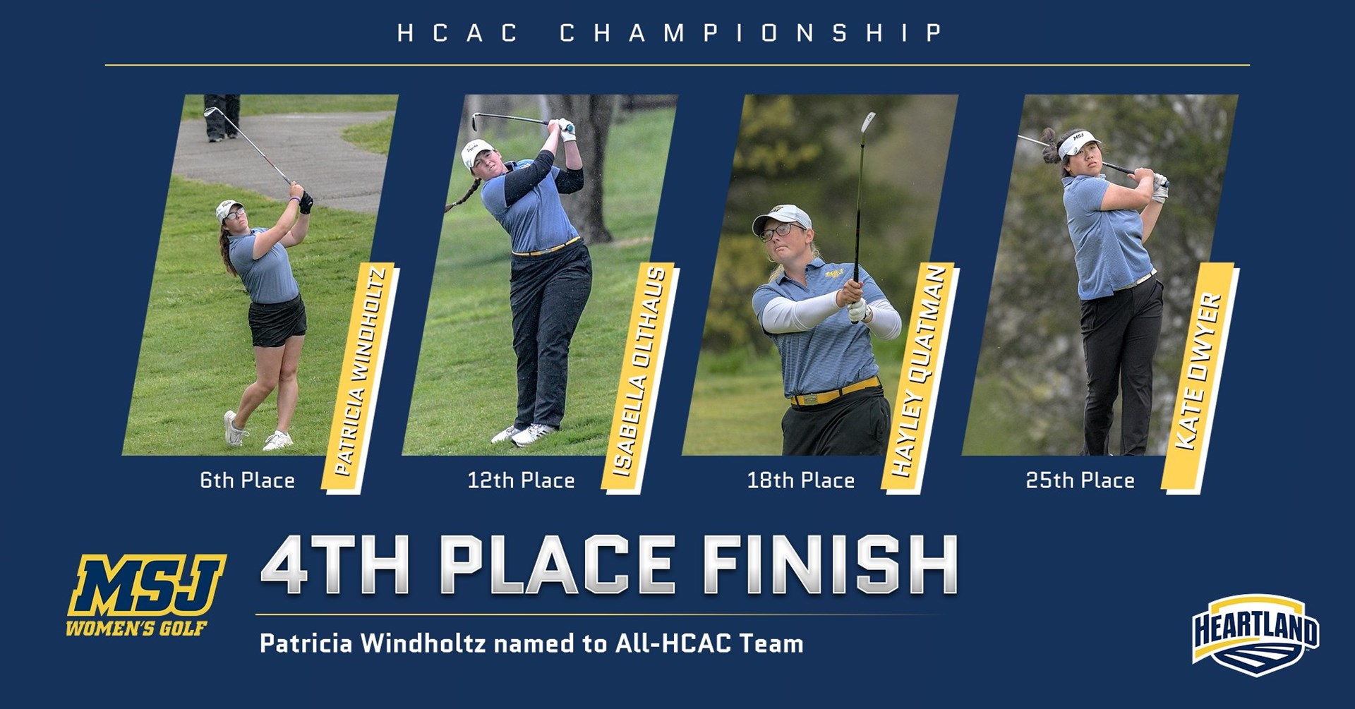 Lions Finish 4th at HCAC Championships, Windholtz named to All-HCAC ...