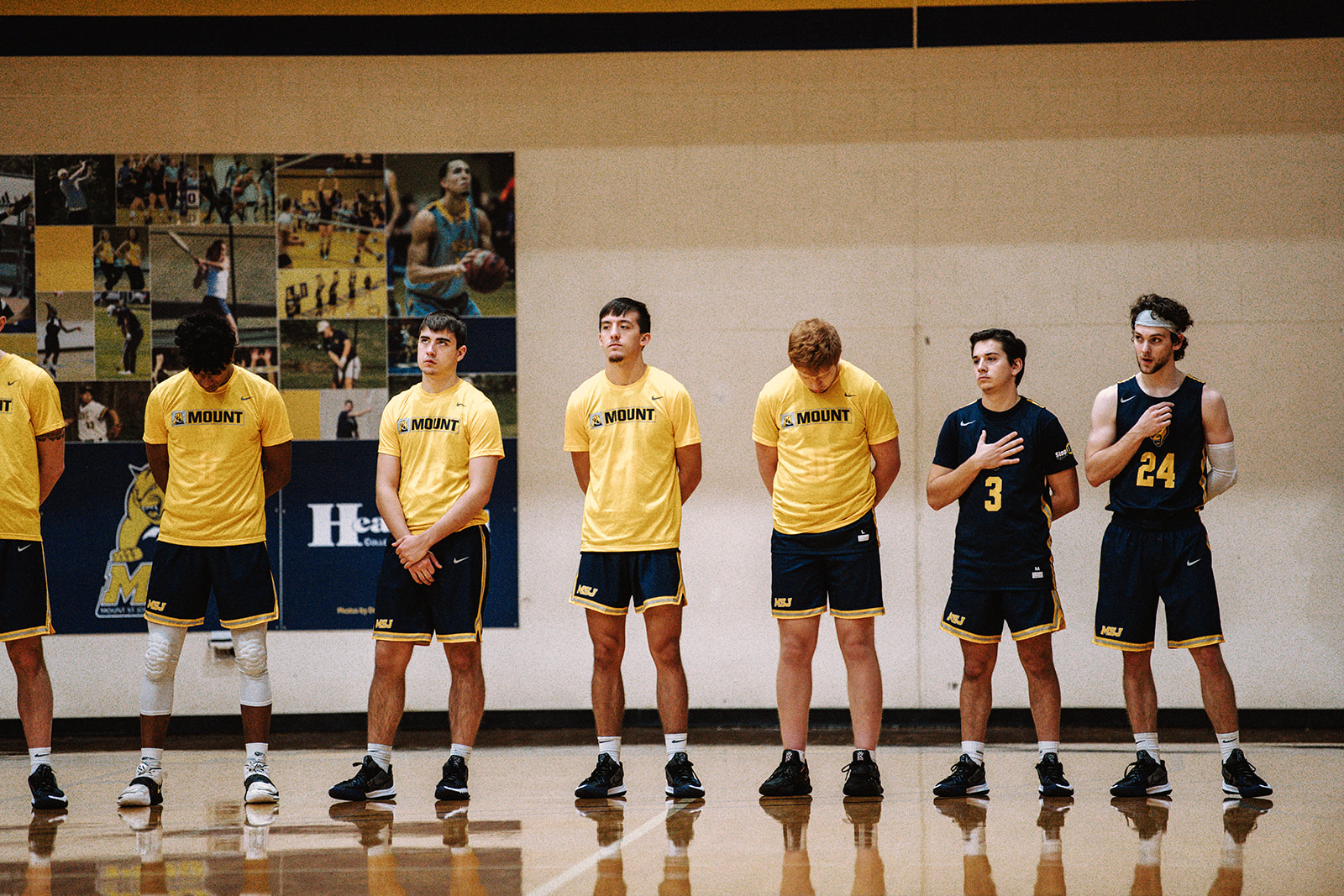 Men's Basketball Drop Tightly Contested Battle - Mount St. Joseph ...