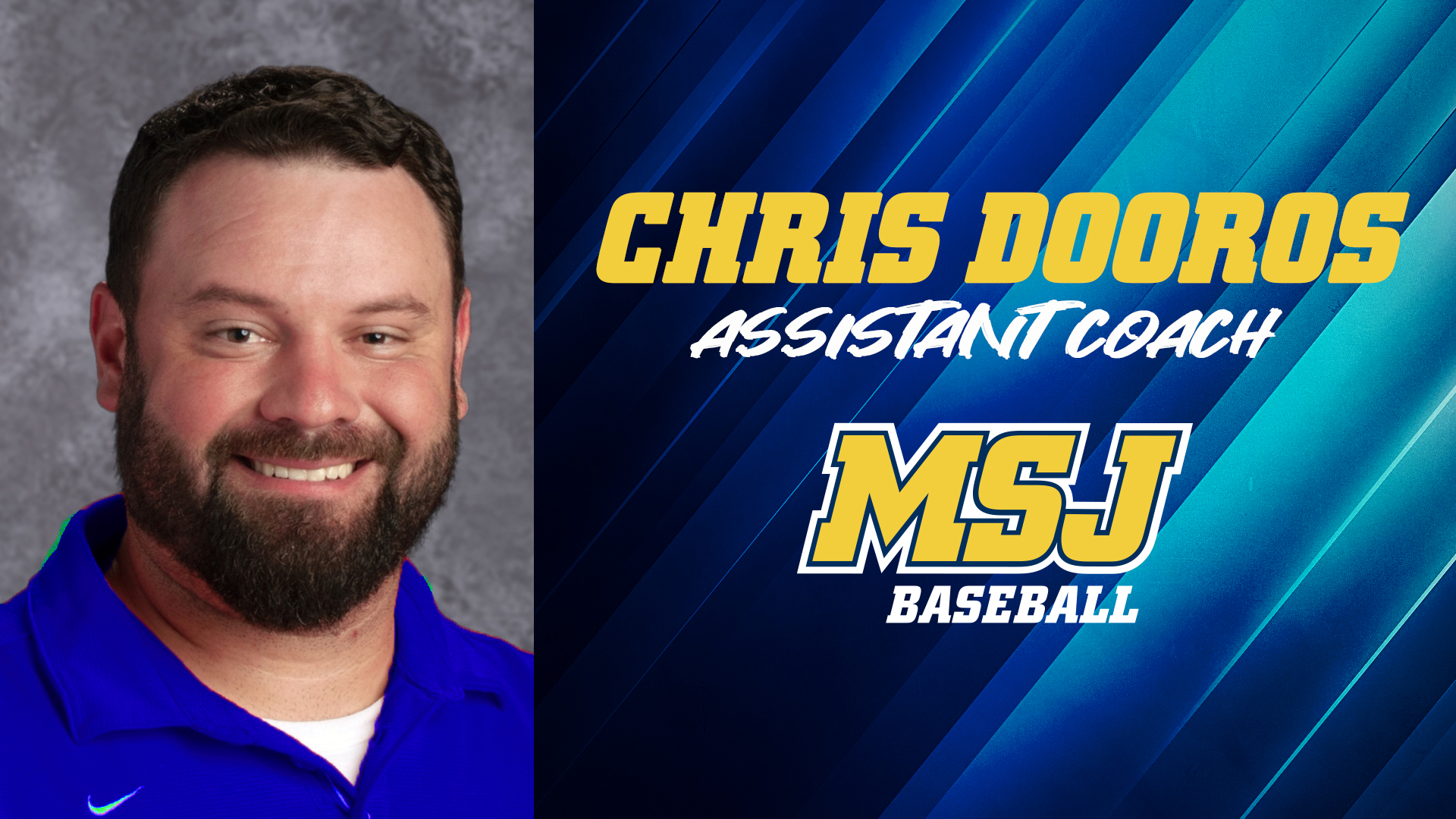 Chris Dooros joining MSJ baseball Coaching Staff - Mount St. Joseph ...