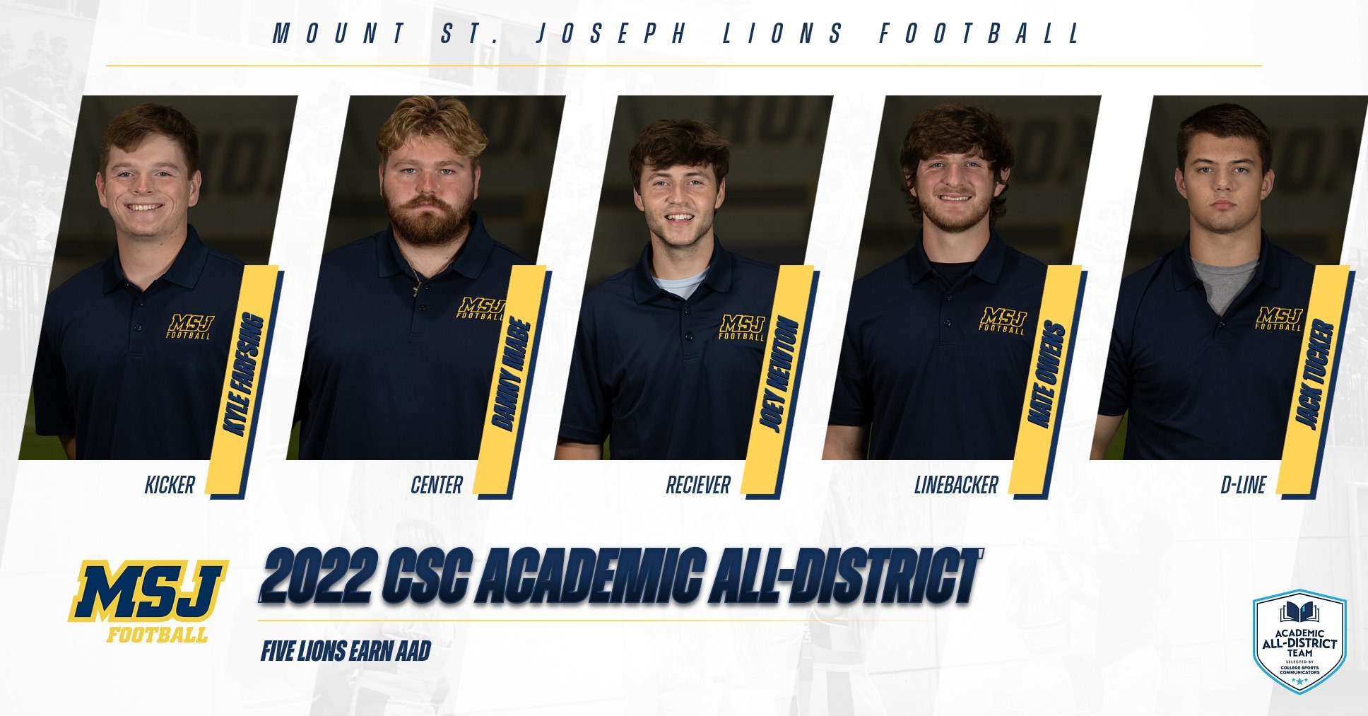 Danny Mabe - 2023 - Football - Mount St. Joseph University