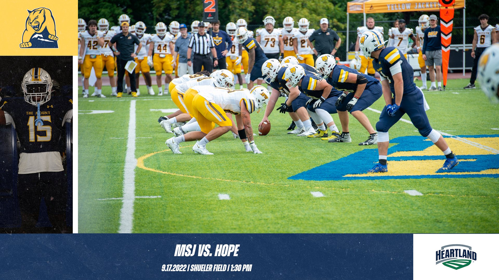 Football Set to Host Hope in Battle of Unbeatens - Mount St. Joseph ...