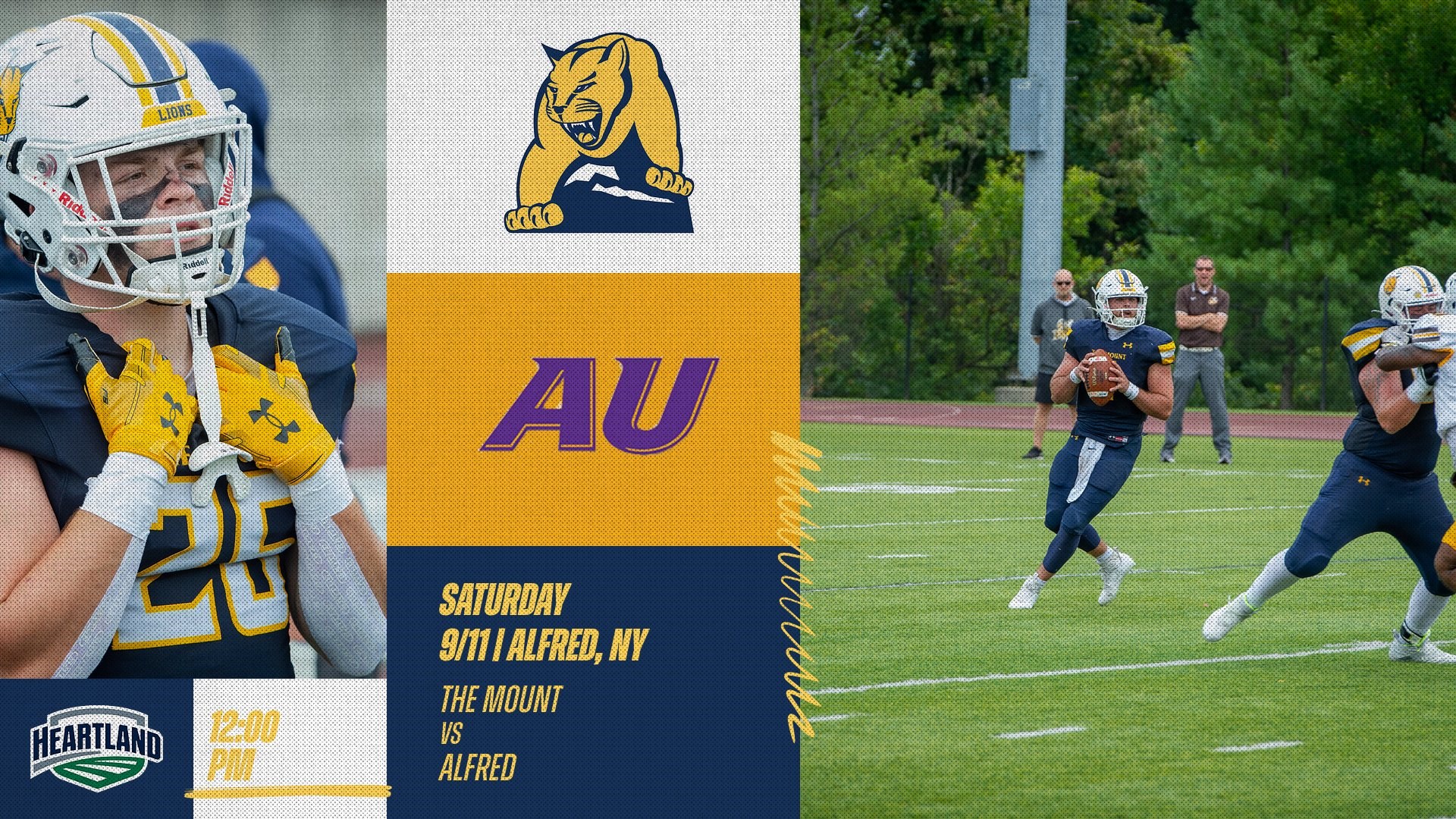 The Mount travels to Alfred, N.Y. for week 2 battle - Mount St. Joseph ...