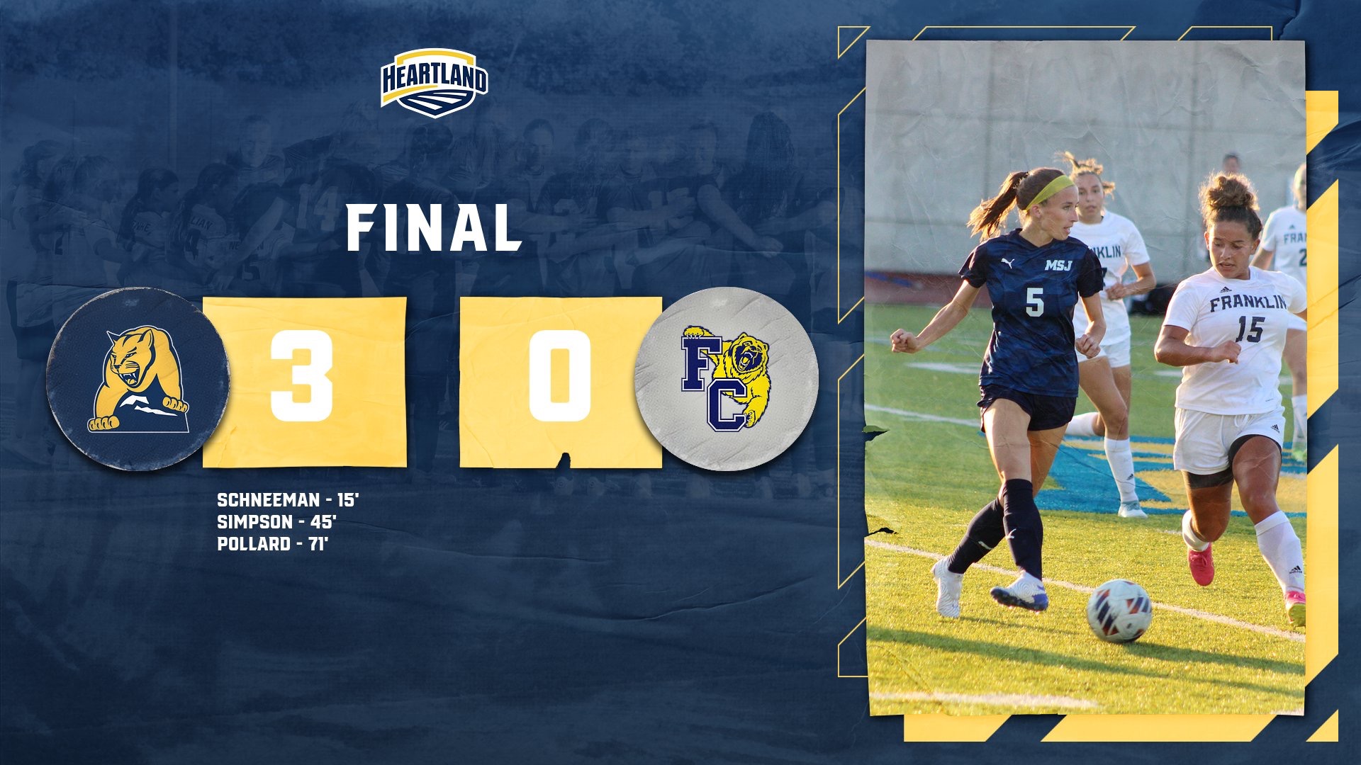Lions Dominate in 3-0 Shut Out Win Against Grizzlies - Mount St. Joseph ...