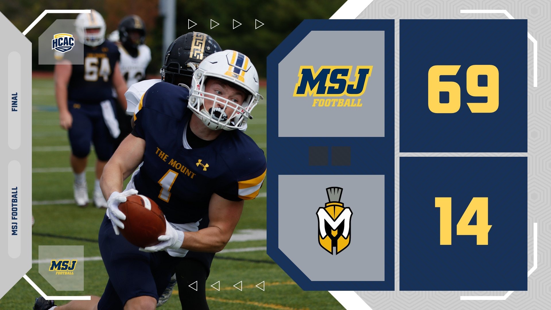 Farfsing Breaks Record as Lions Dominate Spartans - Mount St. Joseph ...