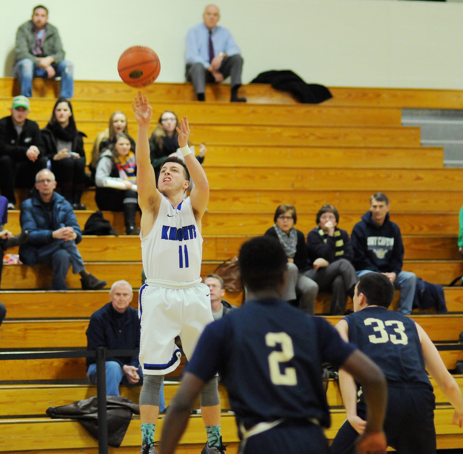 Connor Nicholson - Men's Basketball - Mount Saint Mary College Athletics