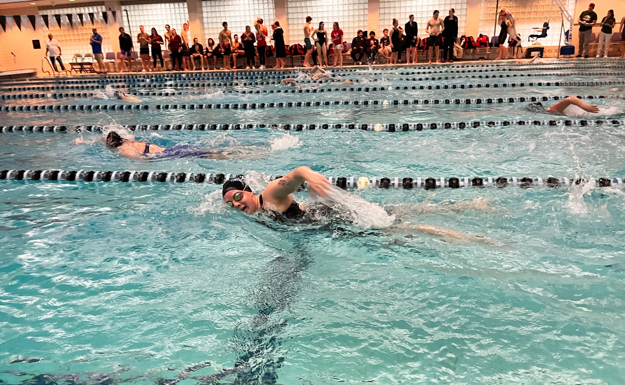 Knights Swim Strong at CSI Invitational - Mount Saint Mary College ...