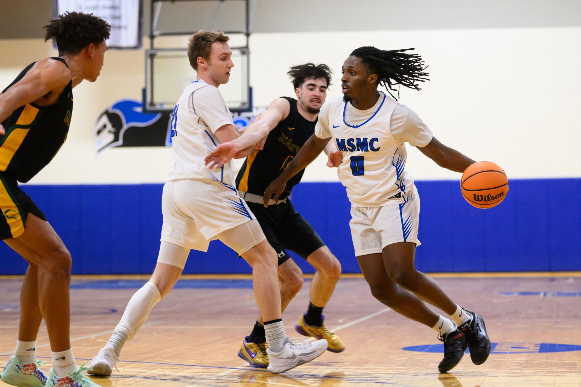 Maccabees Push Past Knights in Skyline Conference Game - Mount Saint ...