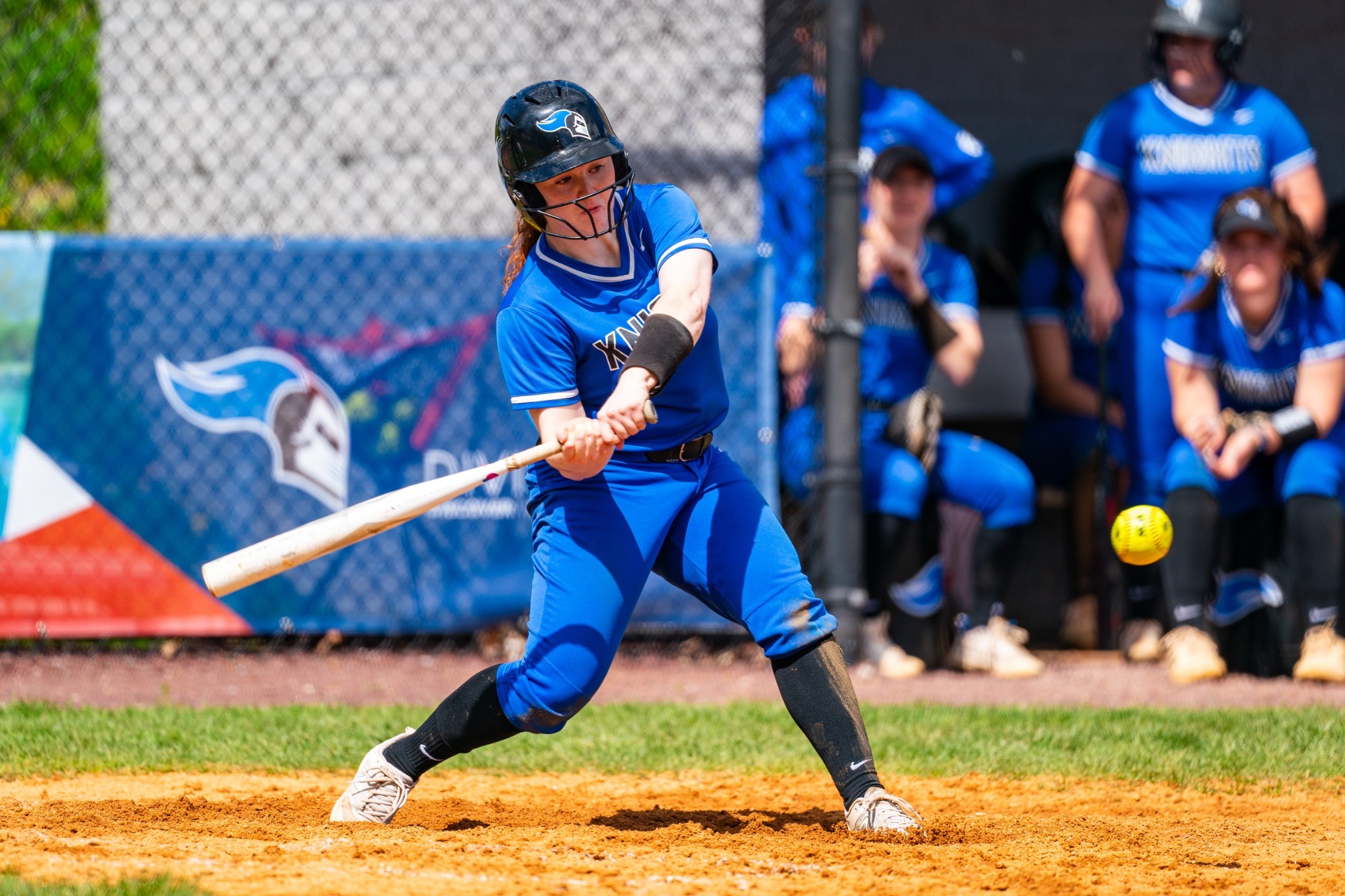 Knights Split With Gators - Mount Saint Mary College Athletics