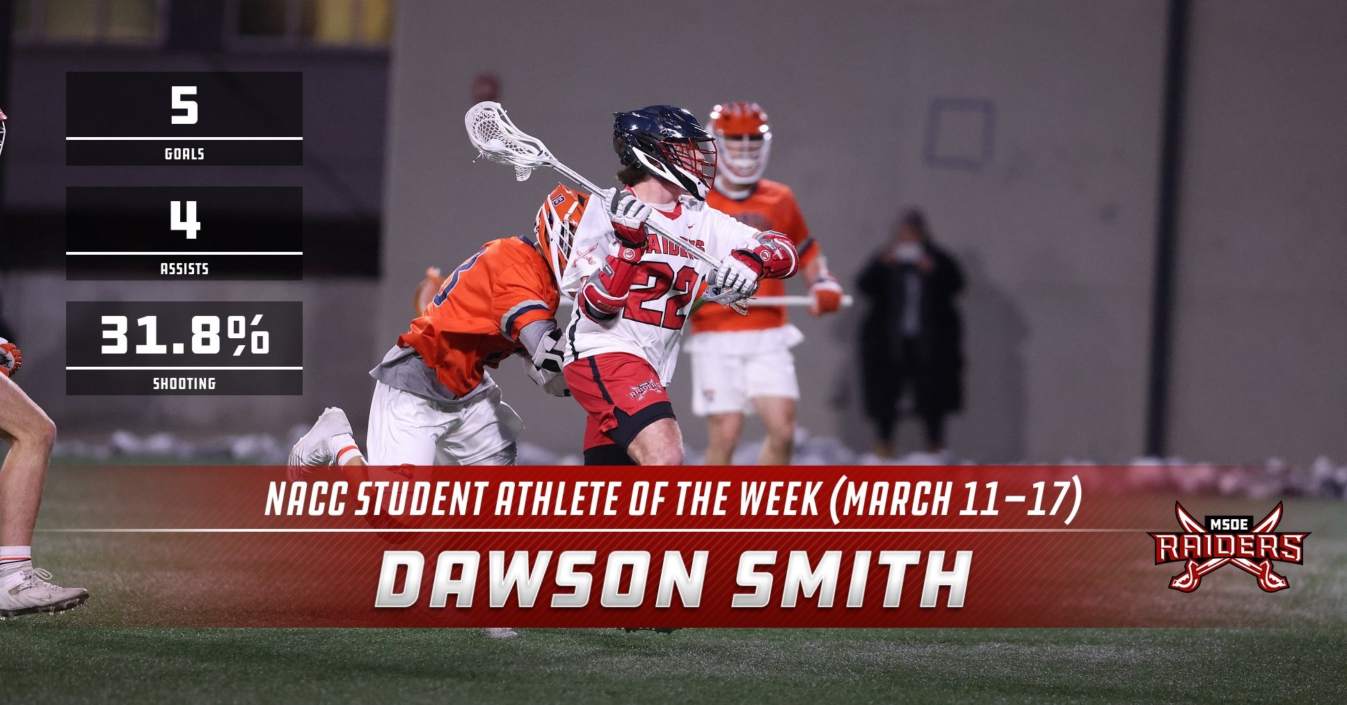Smith Named Student-Athlete of the Week - Milwaukee School of Engineering