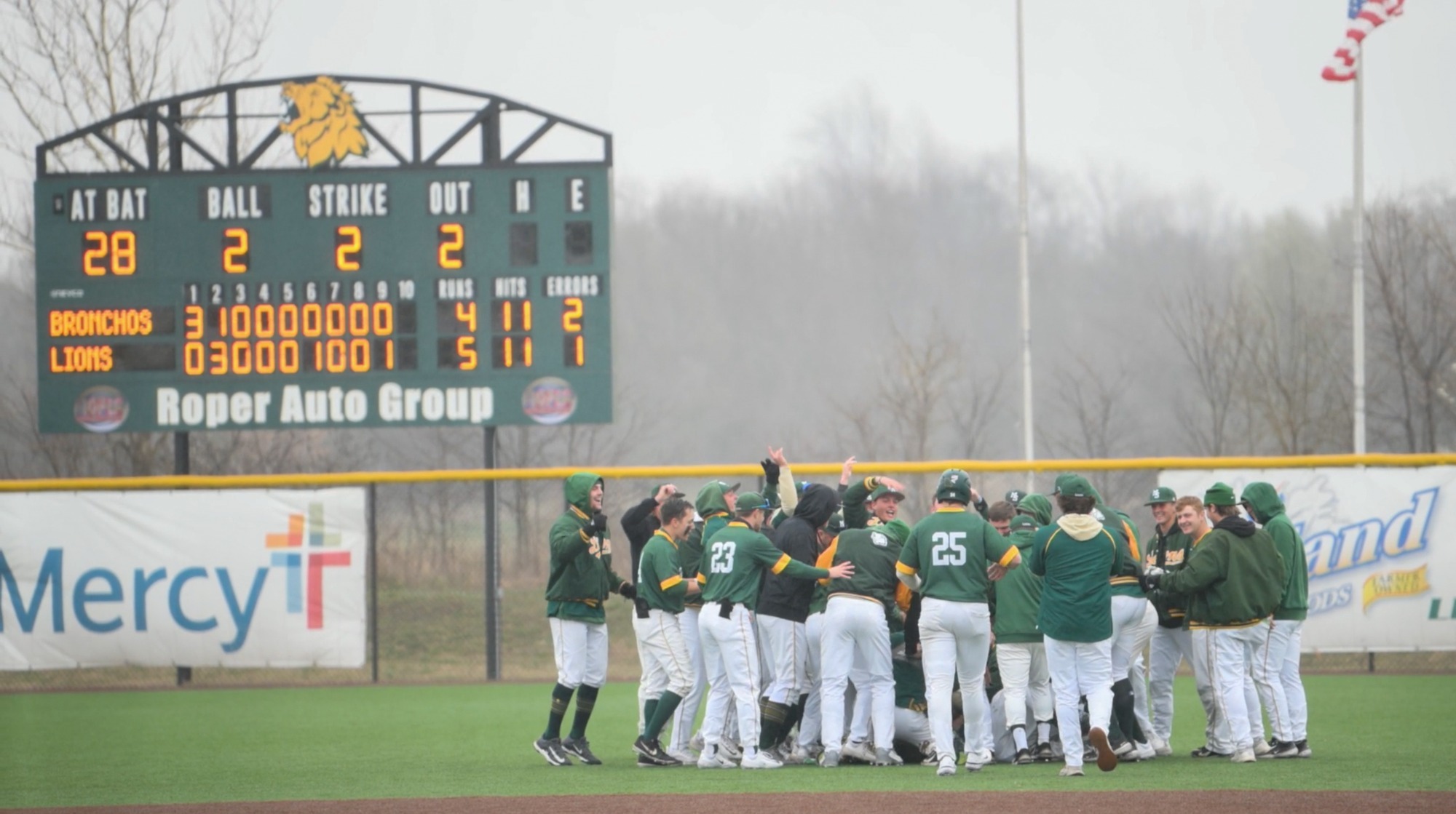 Clark Walk-Off Propels Lions Over No. 5 Bronchos - Missouri Southern ...