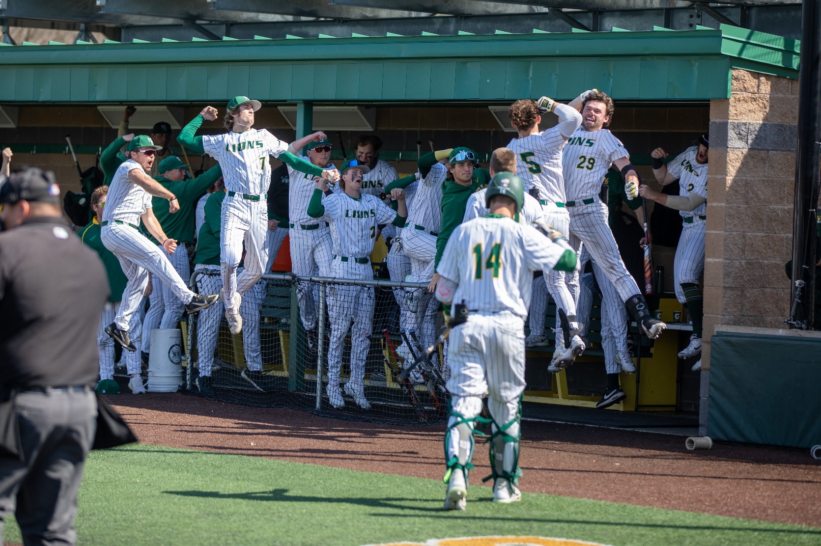 No. 16 Lions Break Season HR Record In Win Over Griffons - Missouri ...