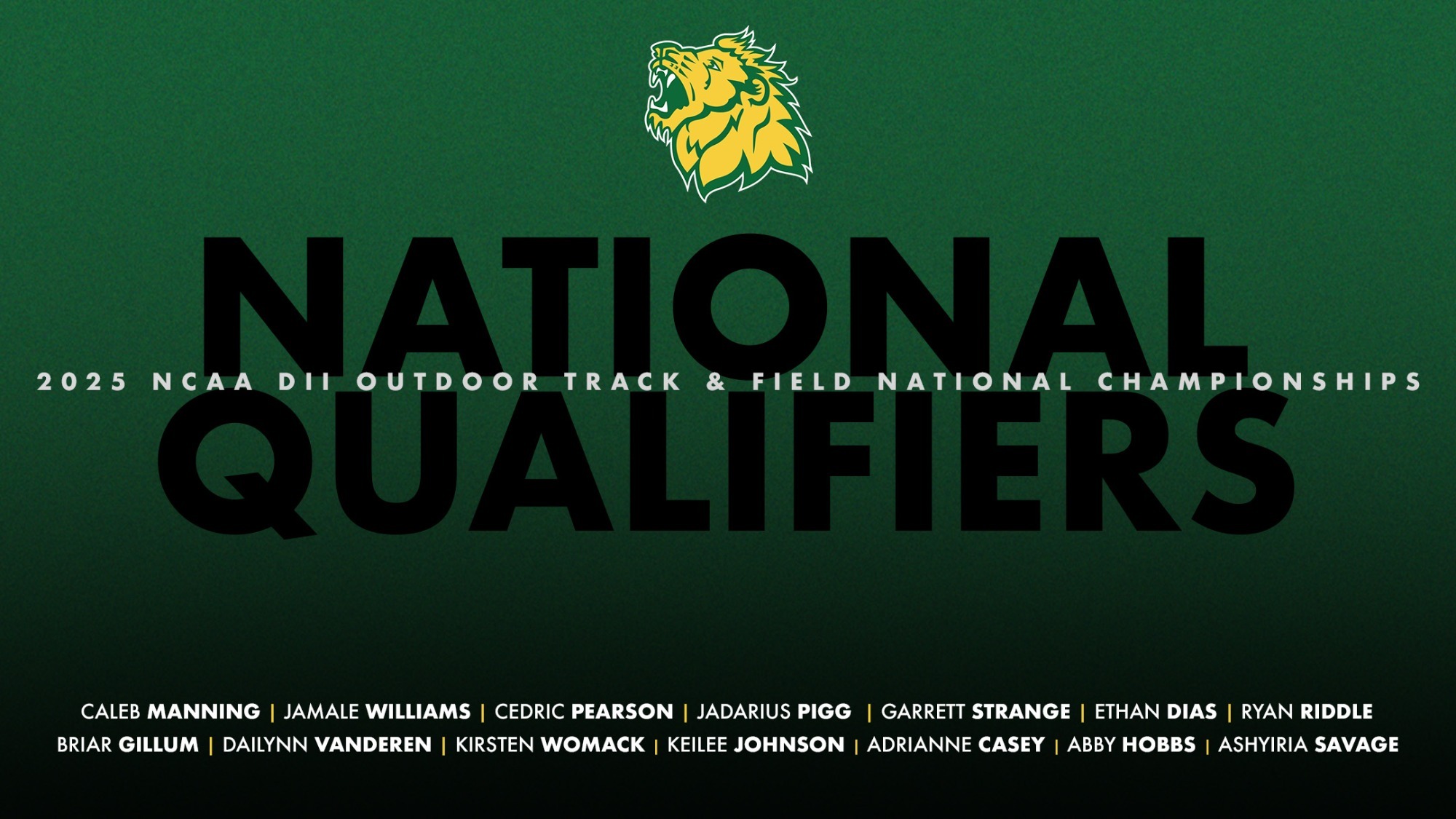 Lions Claim 12 All-American Honors at DII Outdoor National ...