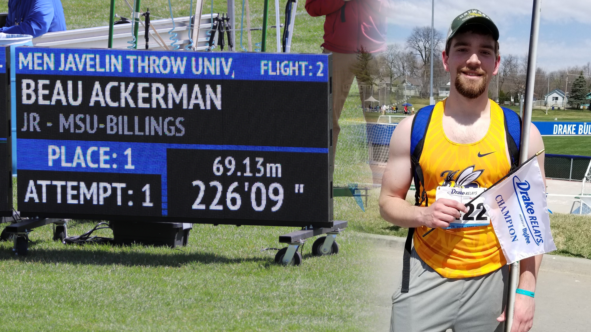 Beau Ackerman - Men's Track & Field - Montana State University Billings ...