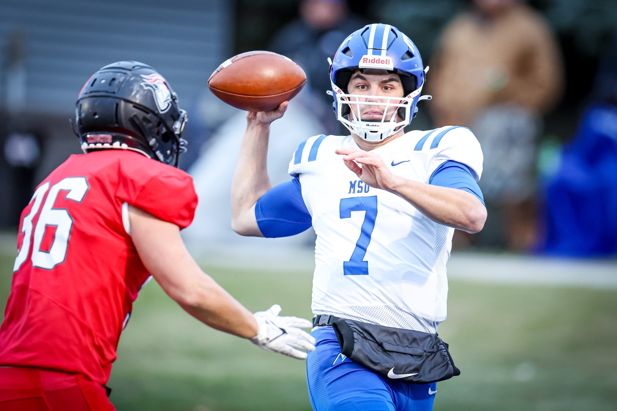 Football Ends Season with Win at Home, Defeats Knights 45-20 - Mayville ...